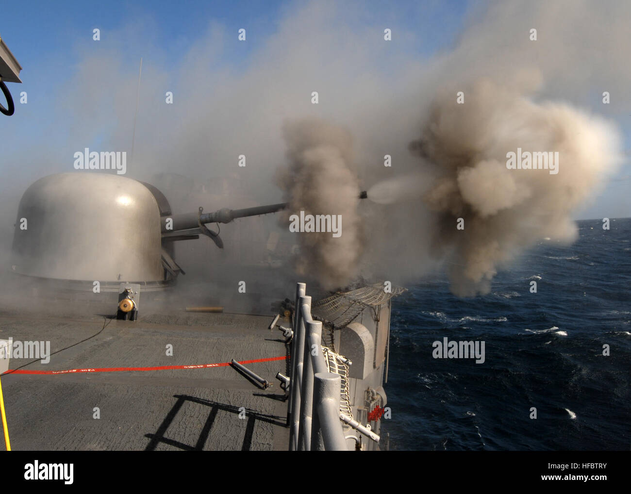 Mk 75 76mm mounted gun hi-res stock photography and images - Alamy