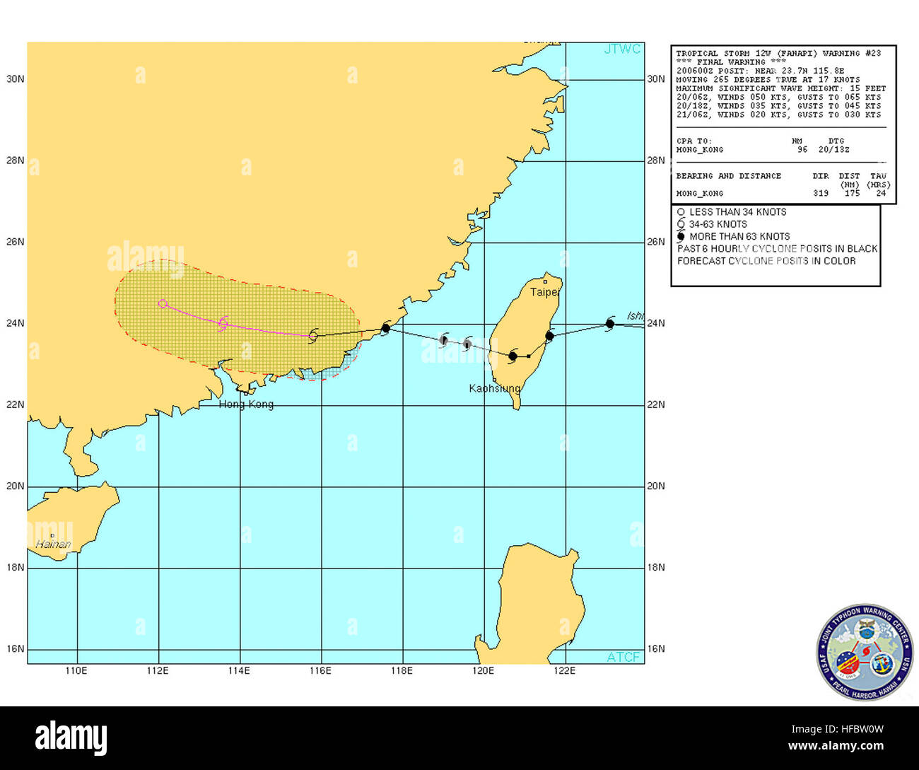 Wind speed map hi-res stock photography and images - Alamy