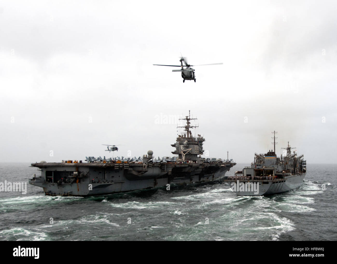 120808-N-PK218-023 ARABIAN SEA (Aug. 8, 2012) The aircraft carrier USS ...