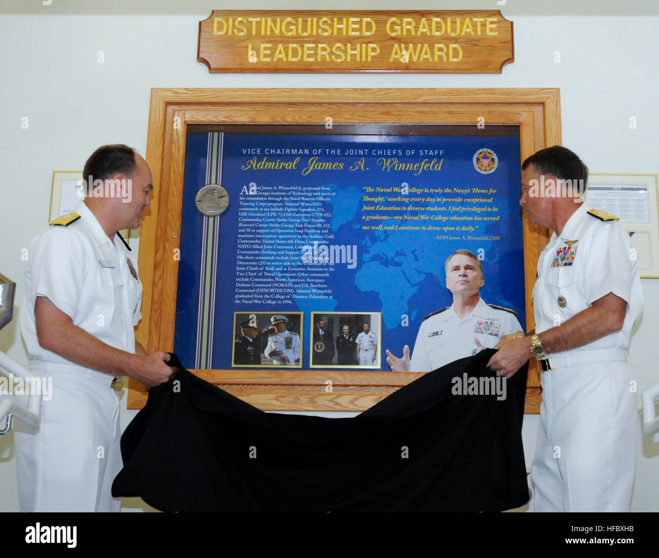 James winnefeld hi-res stock photography and images - Alamy