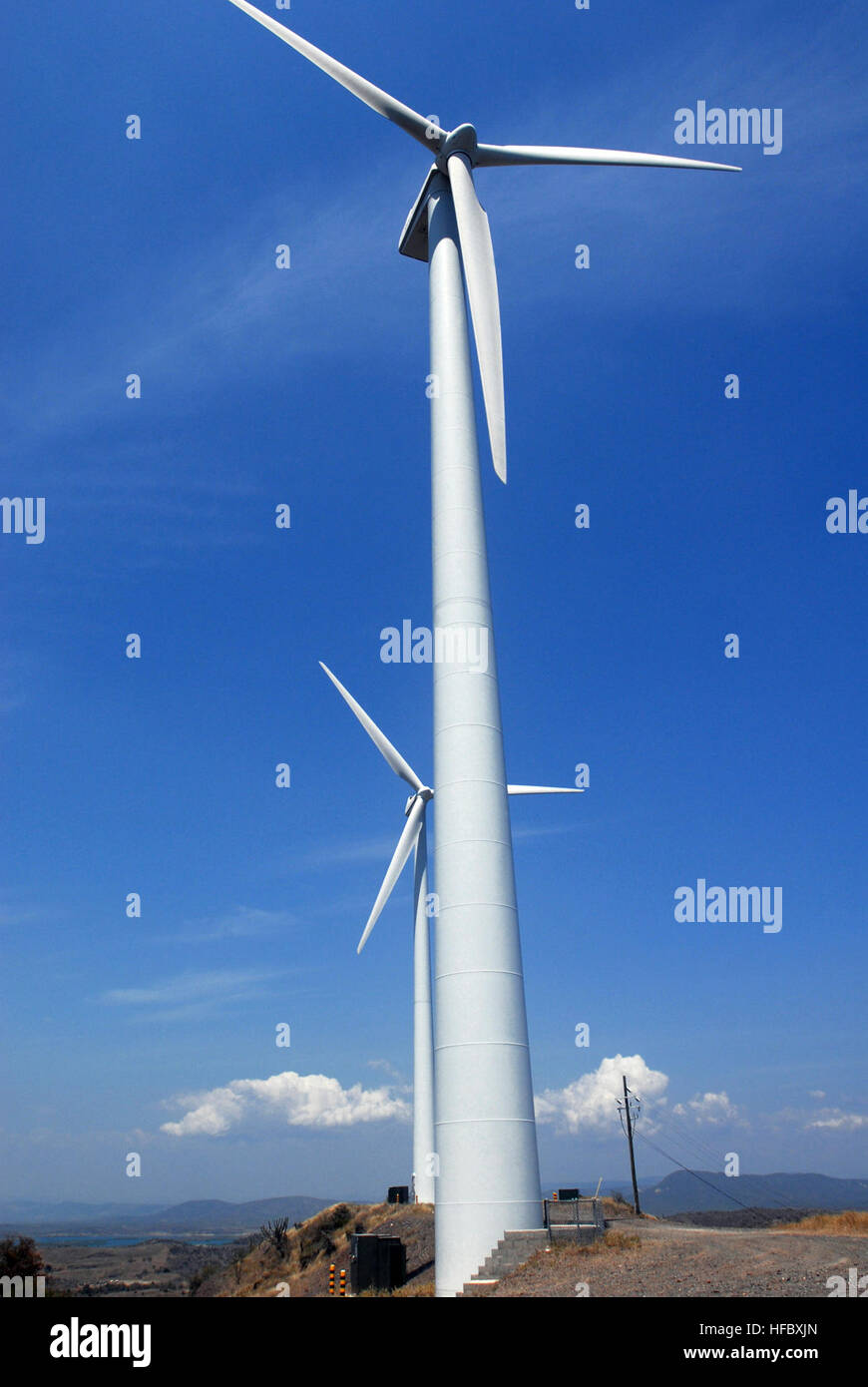 Puerto rico wind turbines hi-res stock photography and images - Alamy