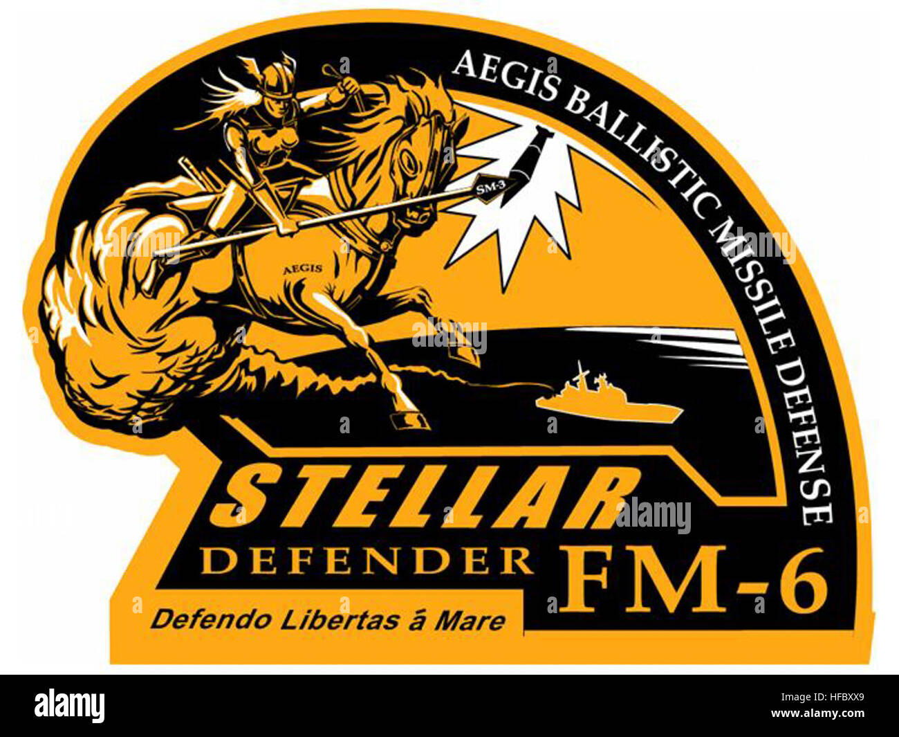 FM-6 logo final Stock Photo - Alamy