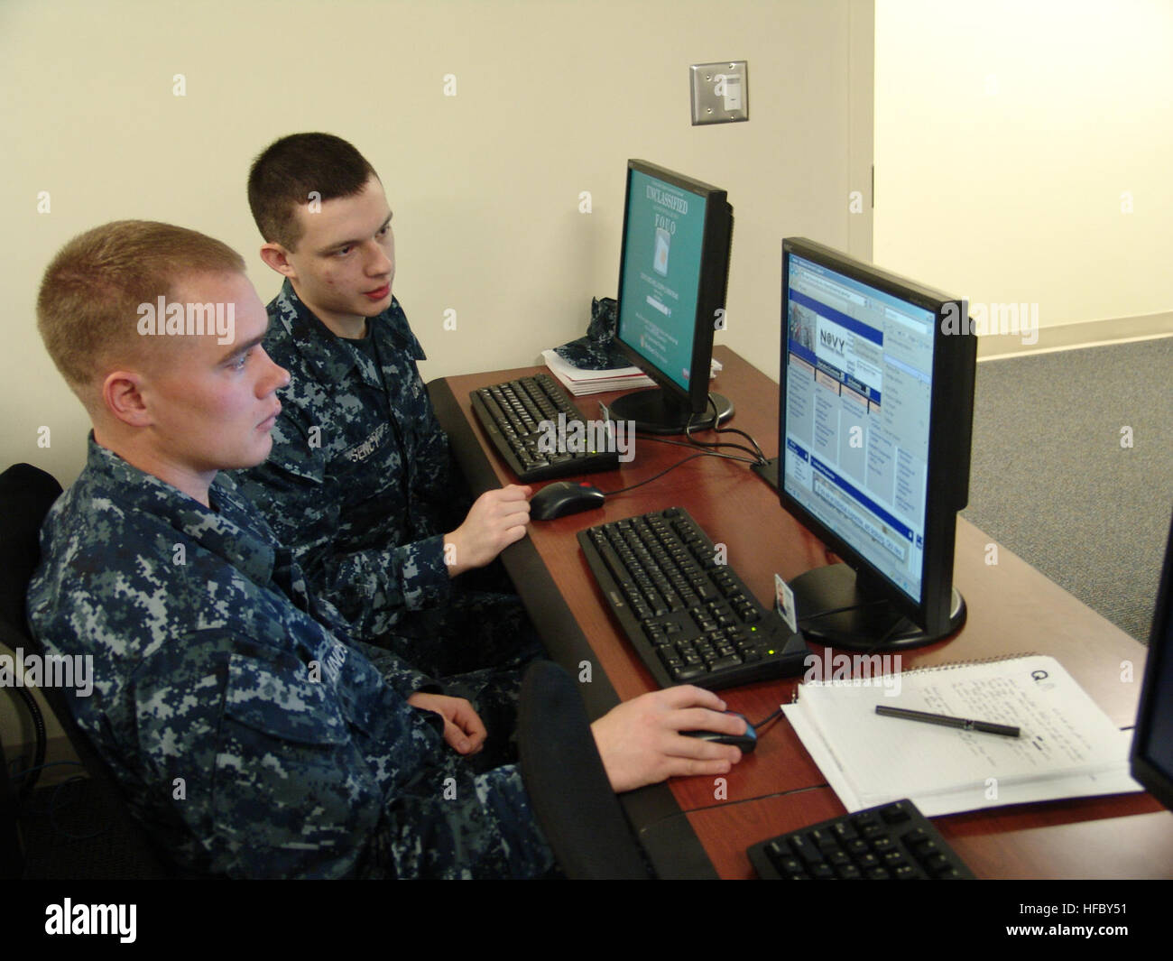 Seaman Recruit Michael Sency, religious program specialist, far left ...