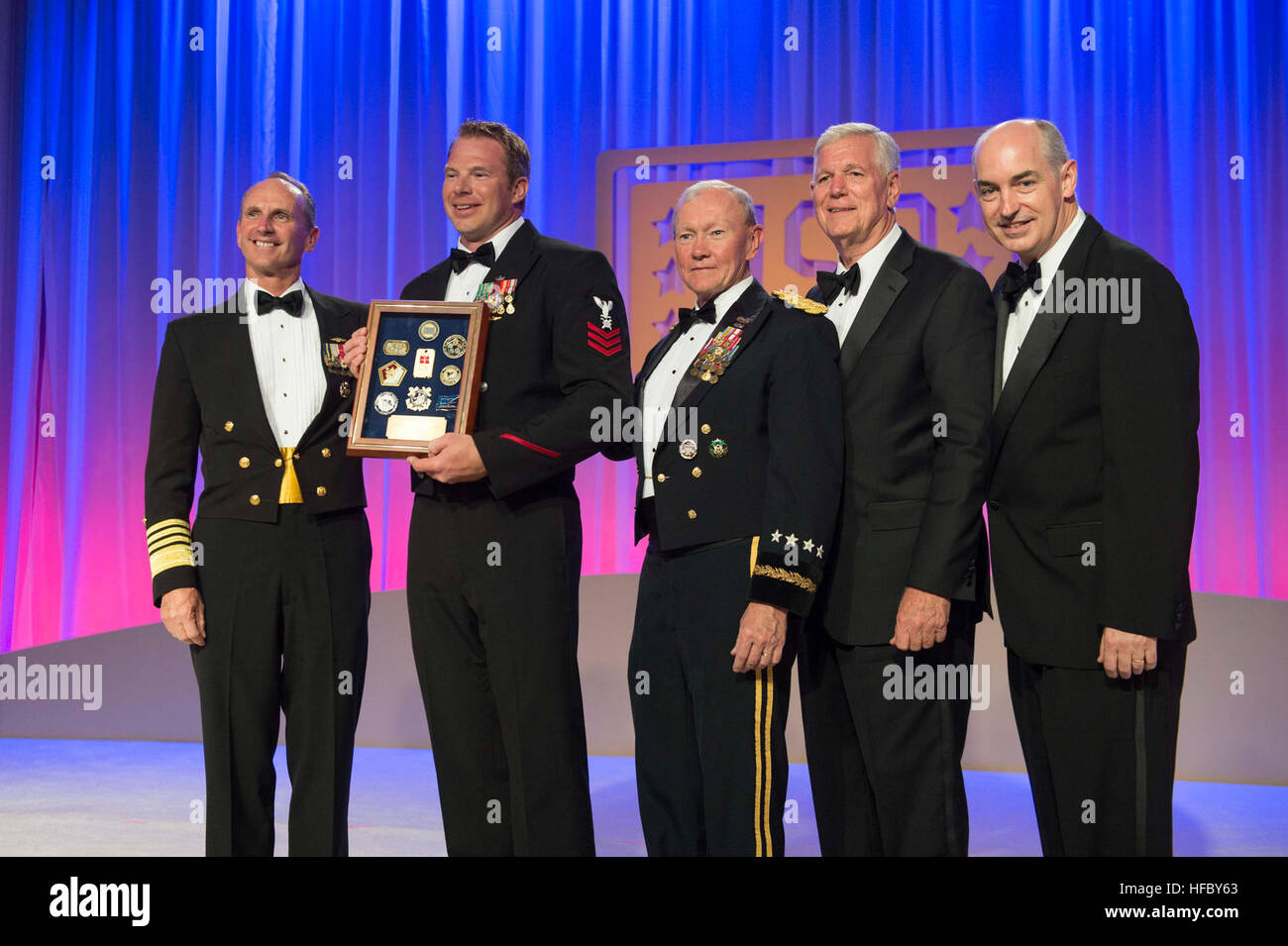 Chief of Naval Operations (CNO) Adm. Jonathan Greenert presents ...