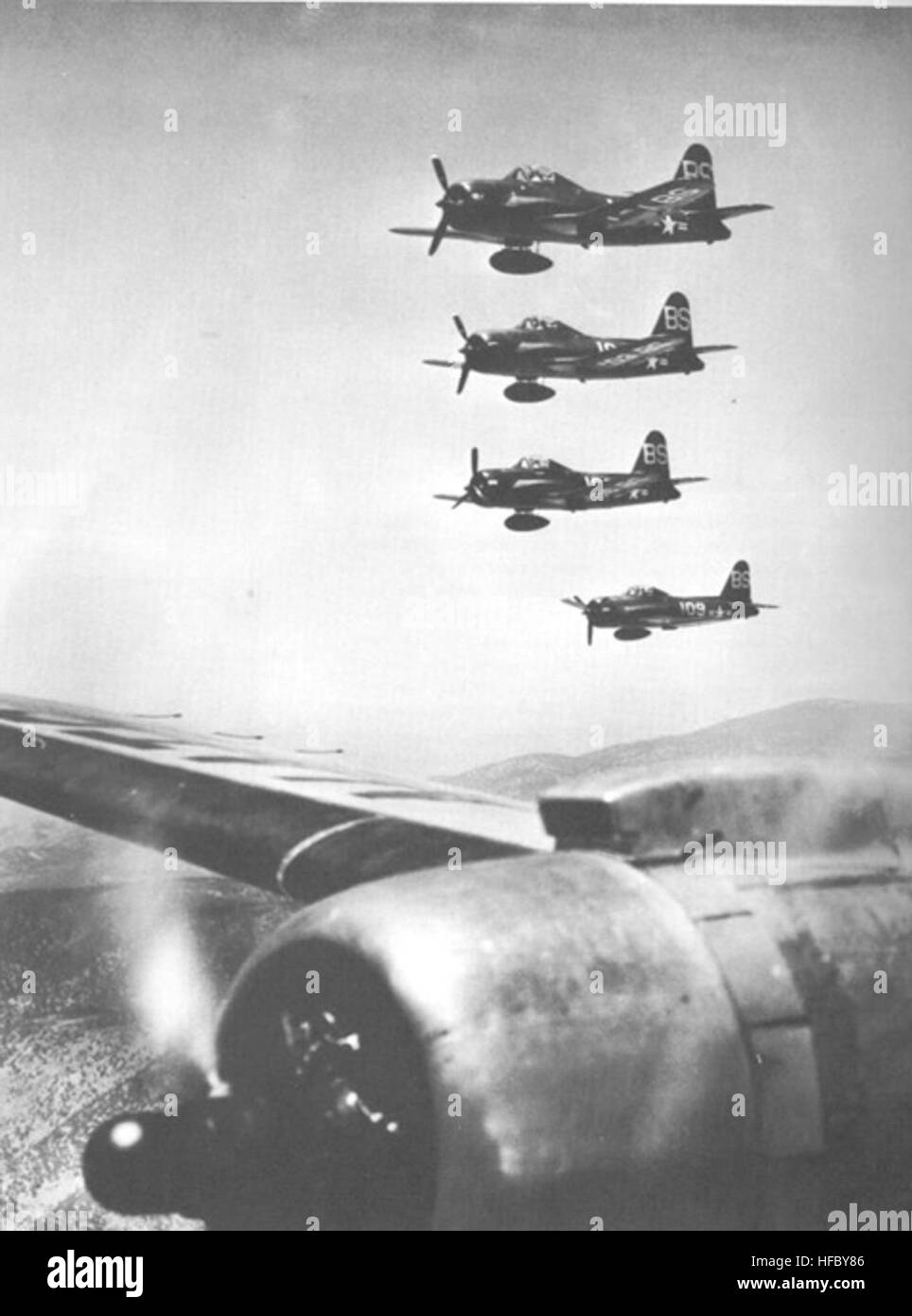 FR-1 Fireball engines off Stock Photo - Alamy