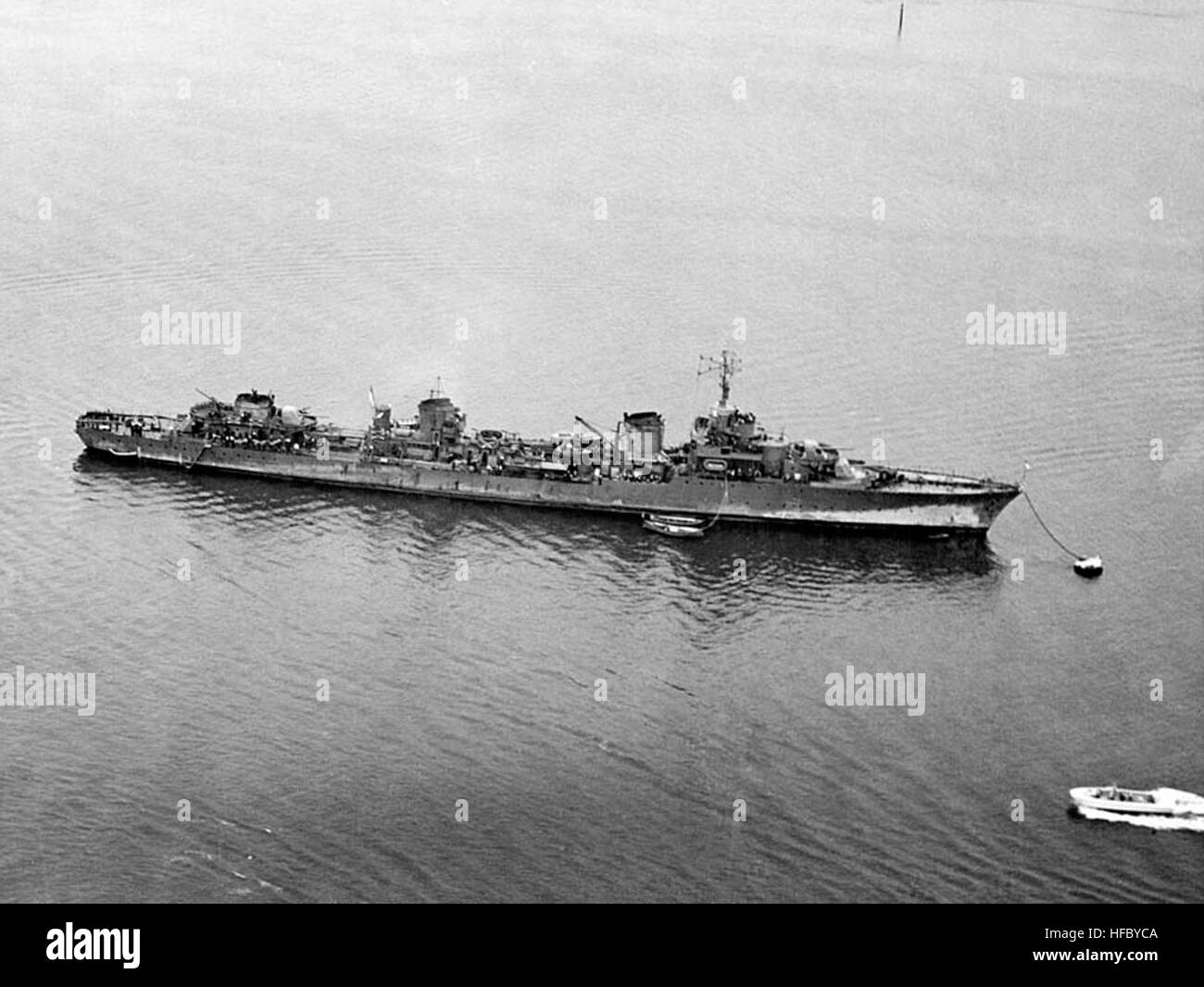 (French Destroyer, 1934) Moored off San Diego, California, circa 26 ...