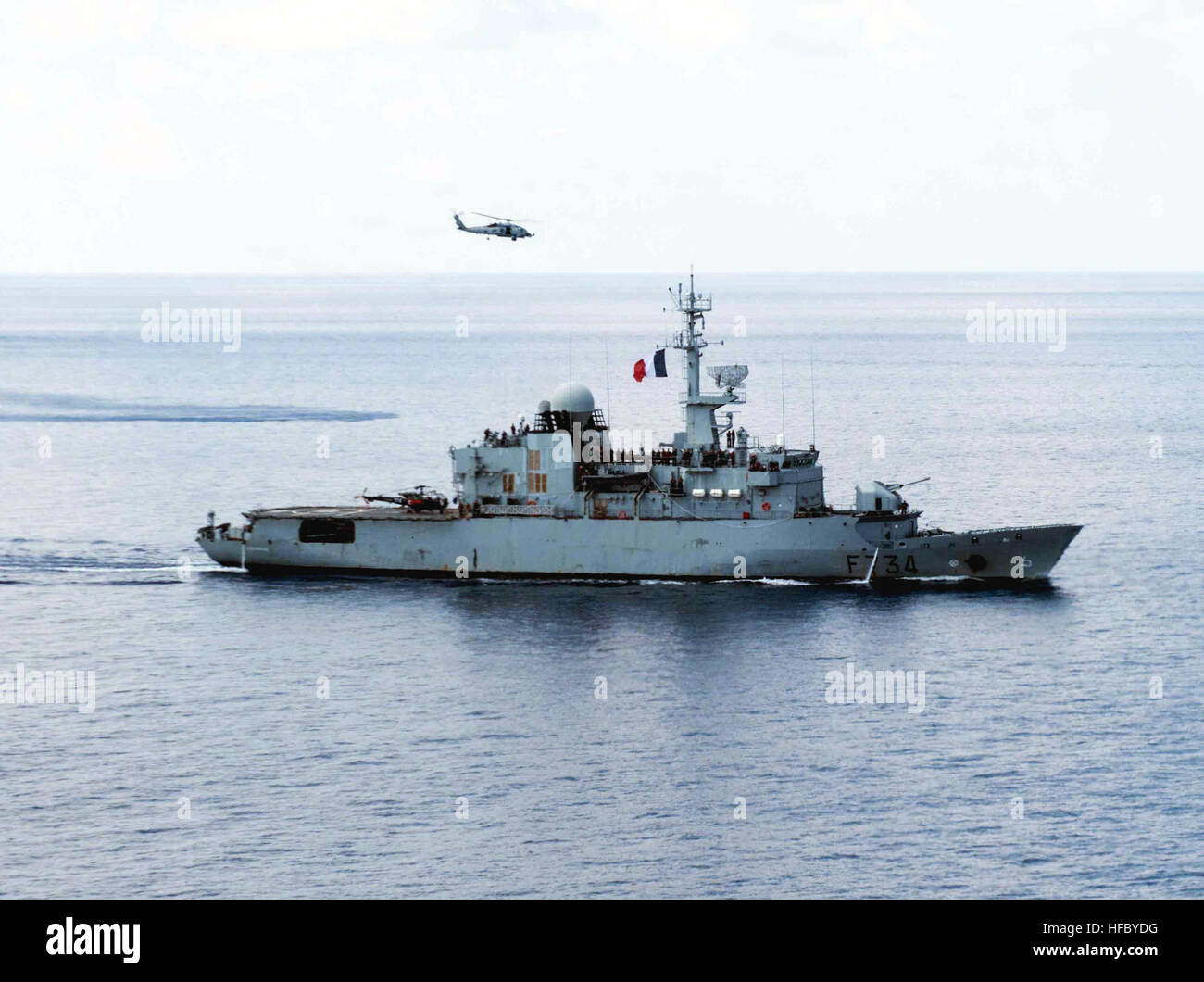 French frigate vendemiaire f734 hi-res stock photography and images - Alamy