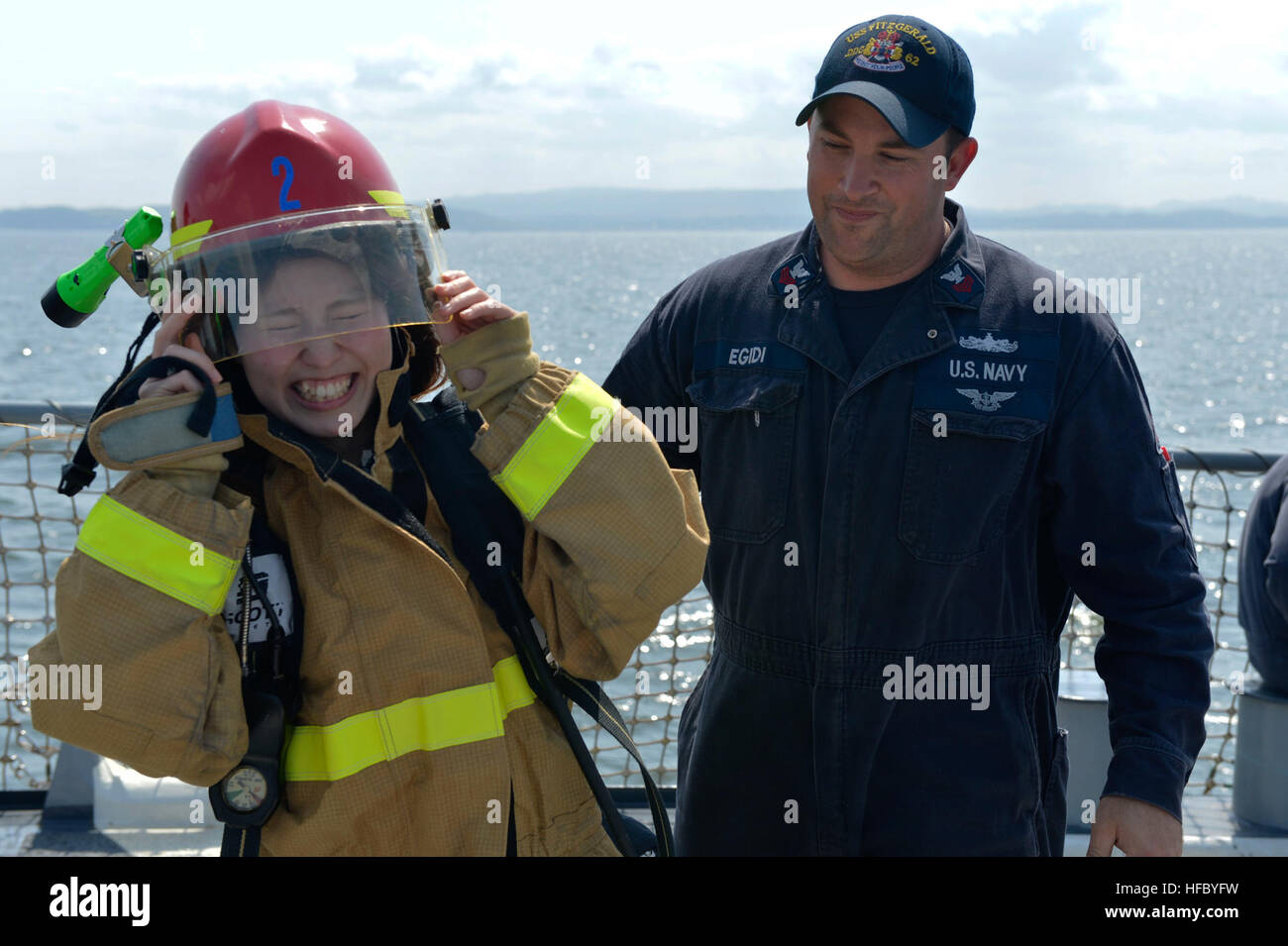 140524-N-TU910-173 SEA OF JAPAN (May 24, 2014) Damage Controlman 1st ...
