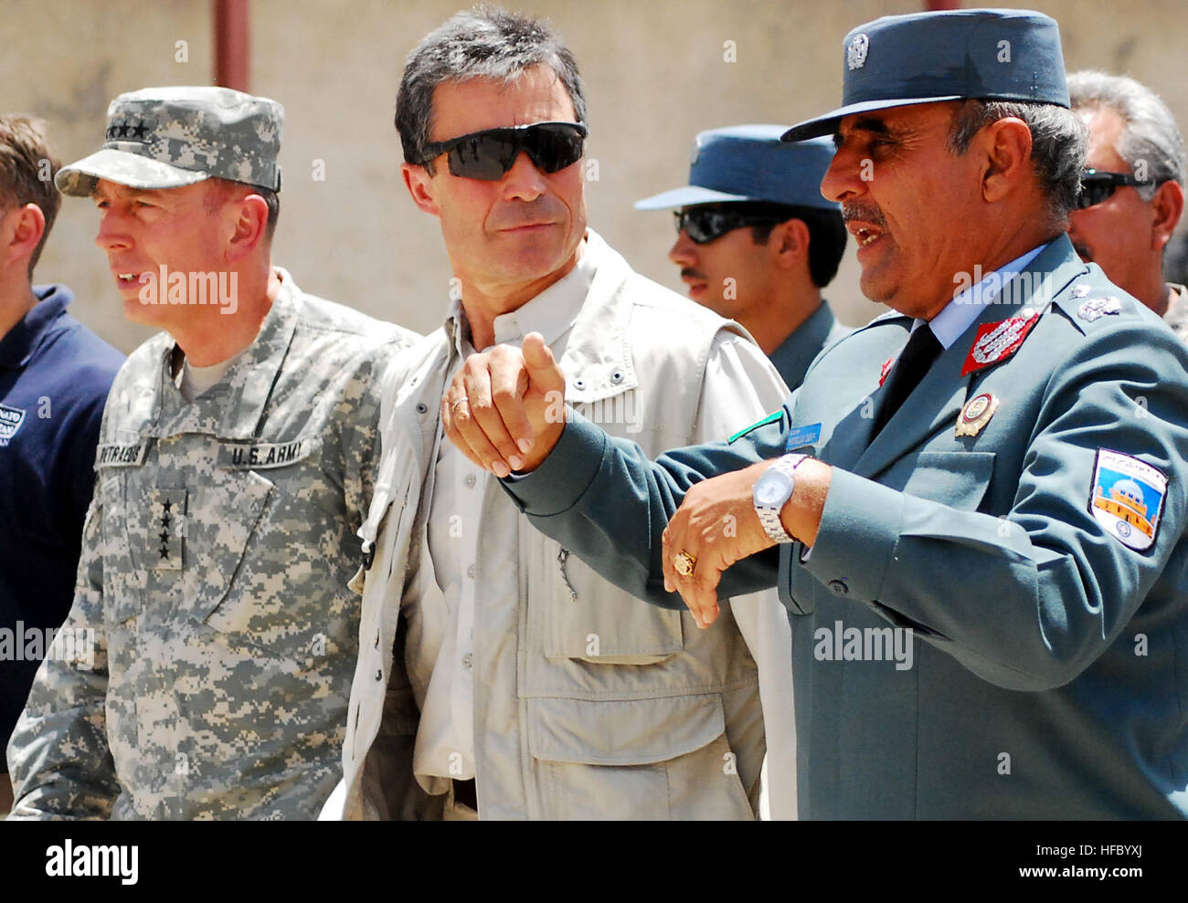 Afghan National Police Brig. Gen. Nasrullah Zarifi talks about the ...