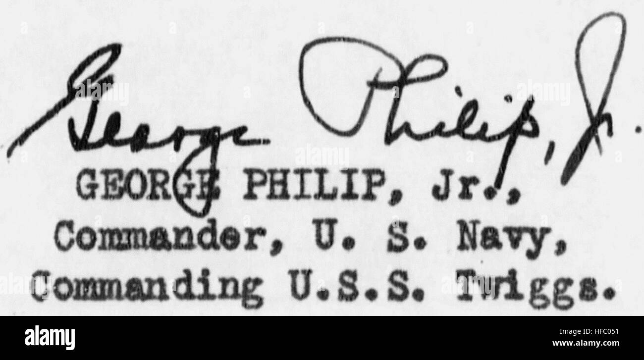 George Philip Jr signature Stock Photo - Alamy