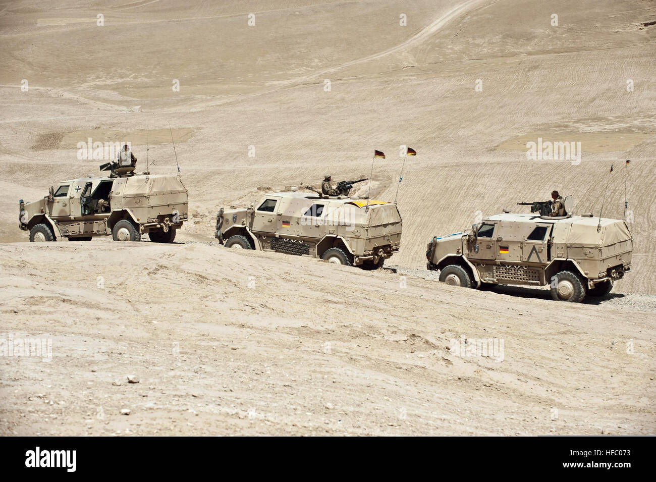 x-default German ATF Dingo vehicles in Afghanistan, 2011 Stock Photo ...