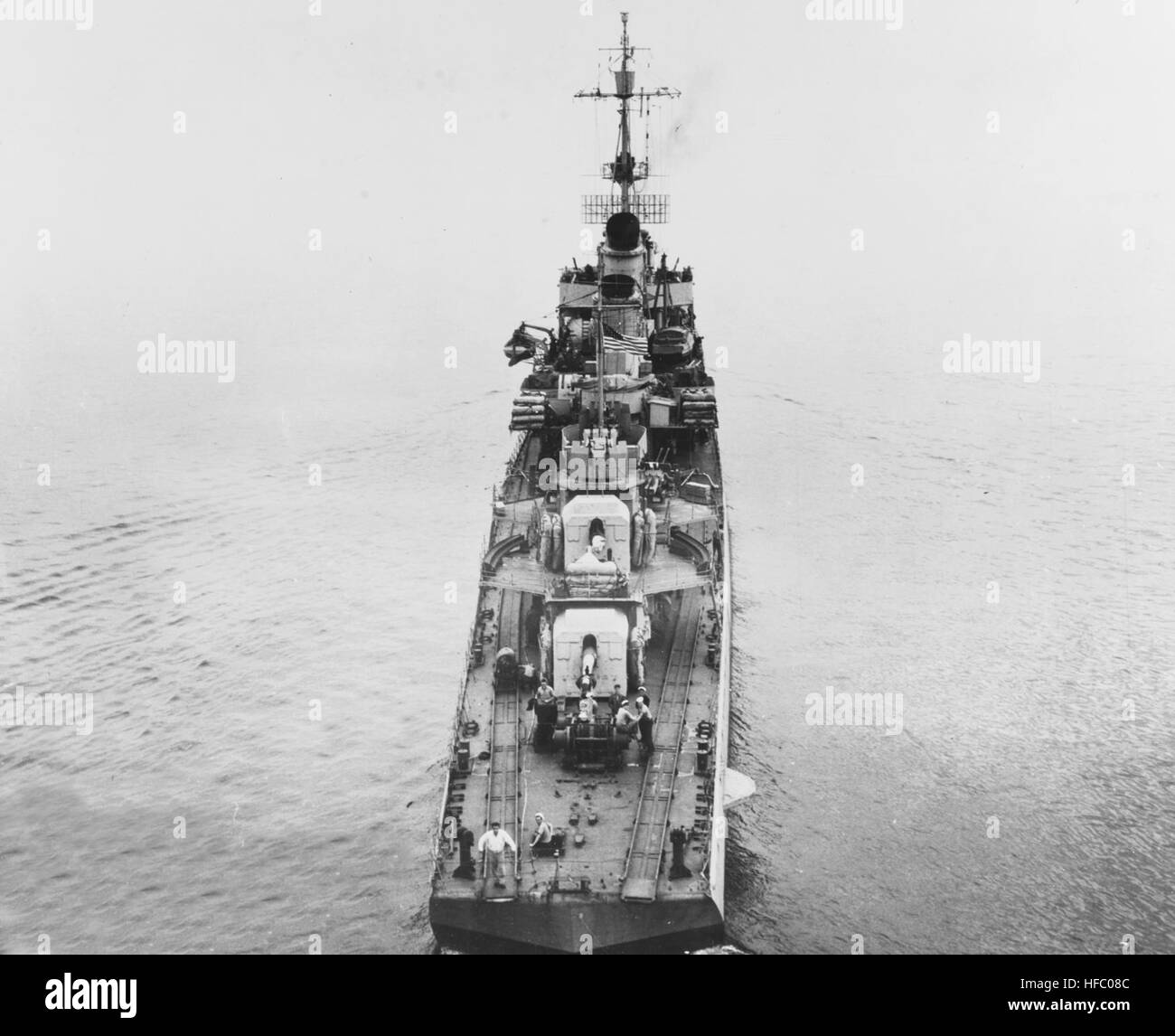 German destroyer Z39 underway off Boston on 12 September 1945 (stern ...