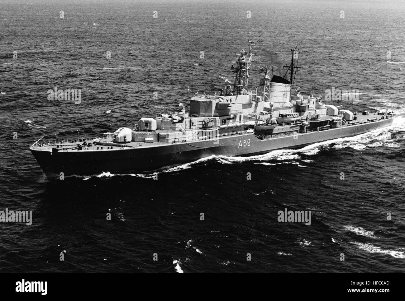 German training ship deutschland a59 Black and White Stock Photos ...