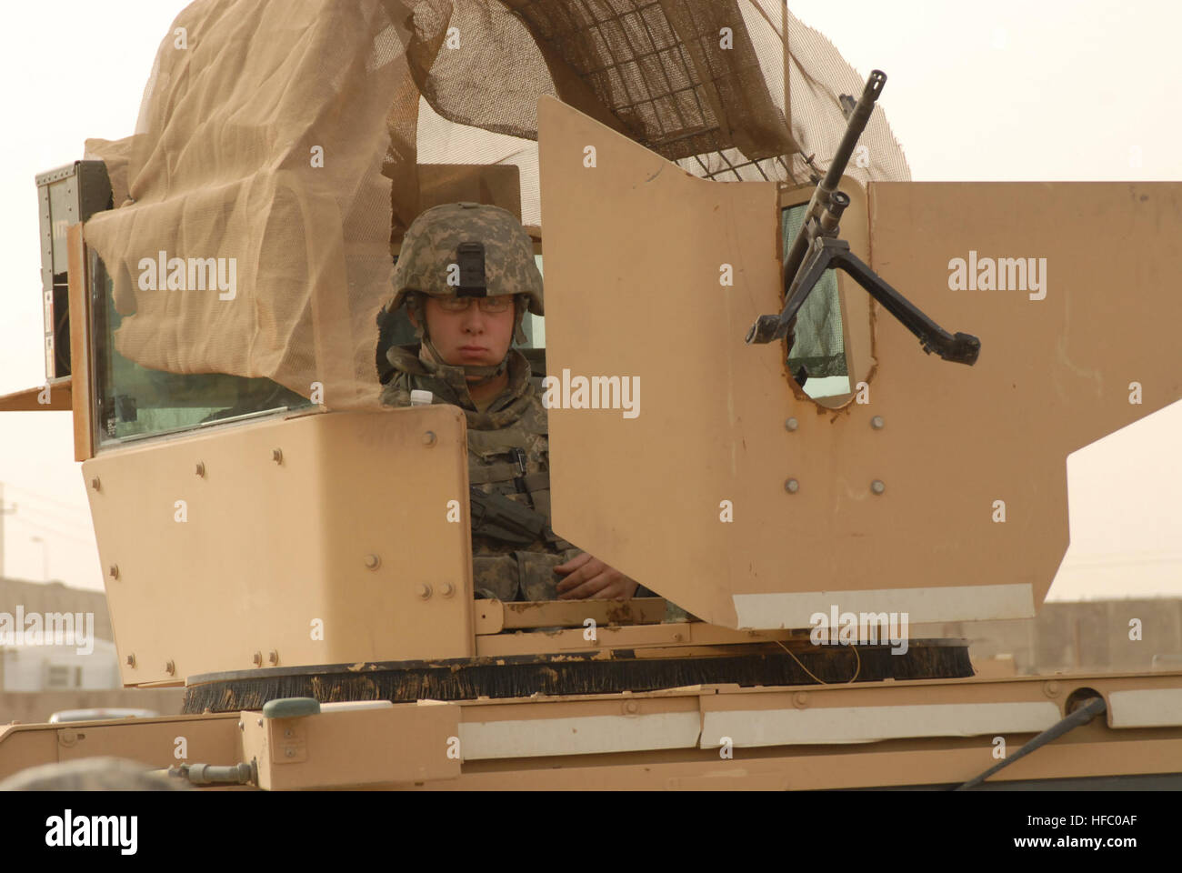 U.S. Army Pfc. Doug Ferguson of 312th Tactical Psychological Operations ...
