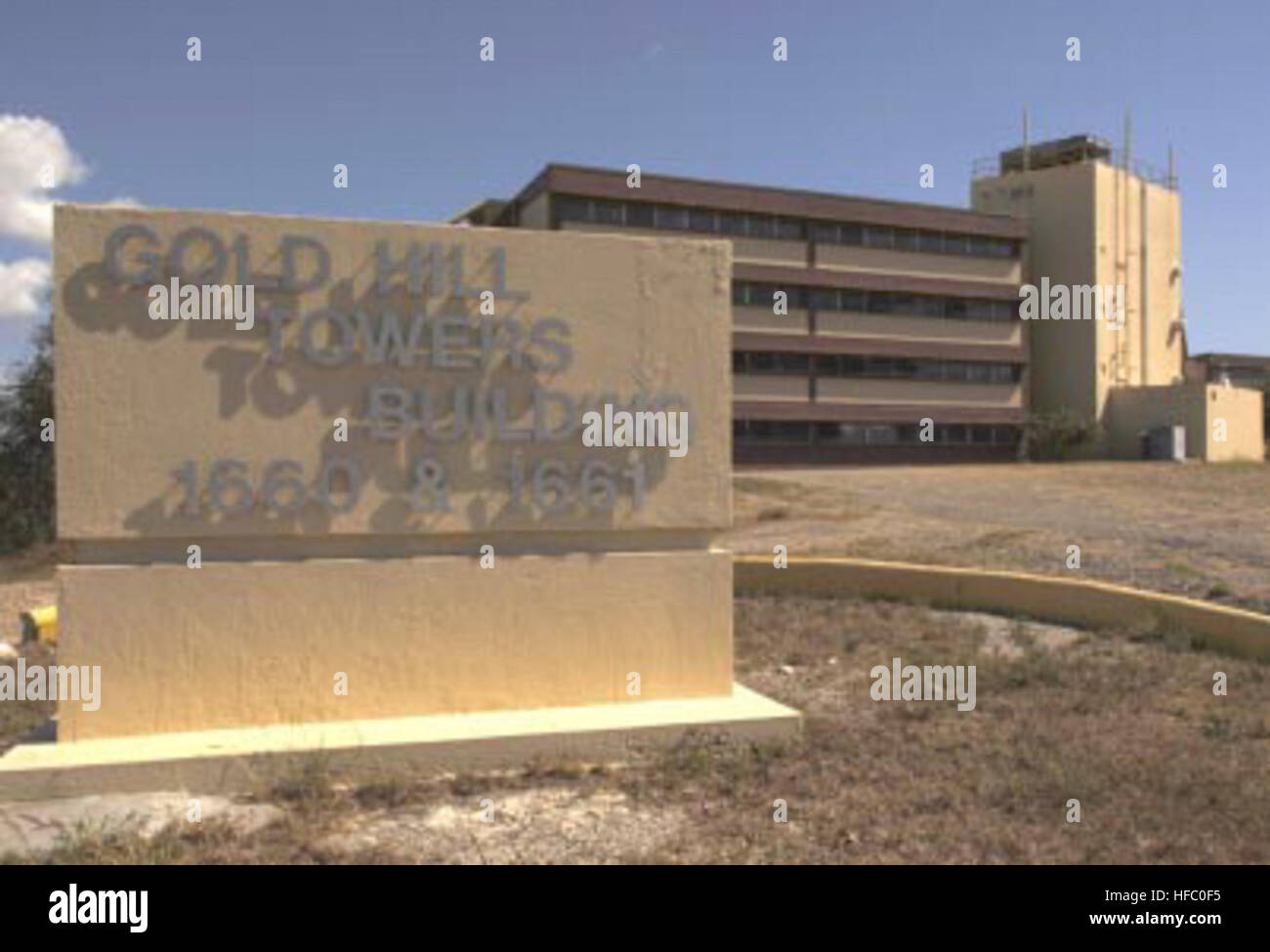 Gold Hill Barracks, Guantanamo Stock Photo - Alamy
