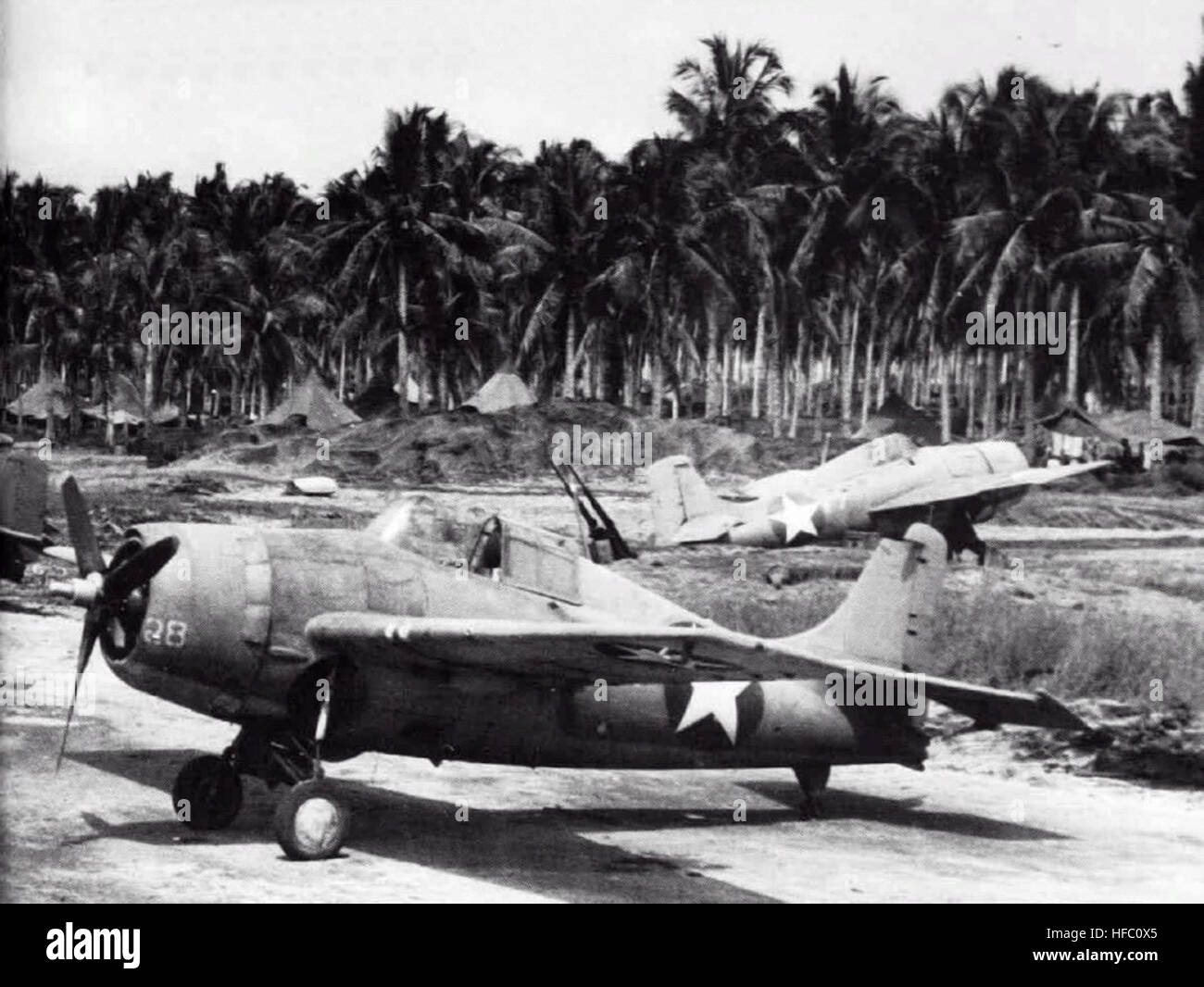 Grumman F4F-4s Henderson Field 1942 NAN1-93 Stock Photo - Alamy