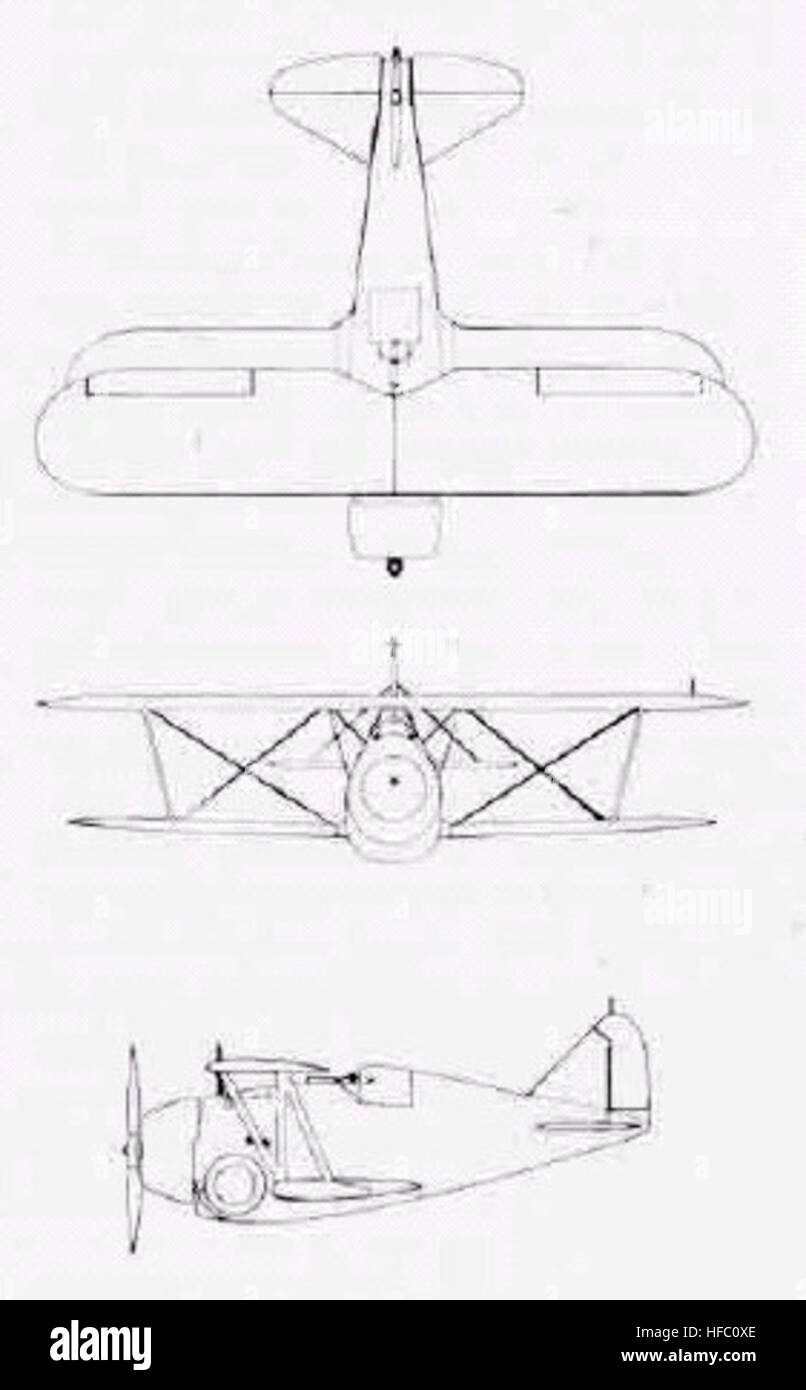 Grumman F2F-1 NAN1-76 drawing Stock Photo - Alamy
