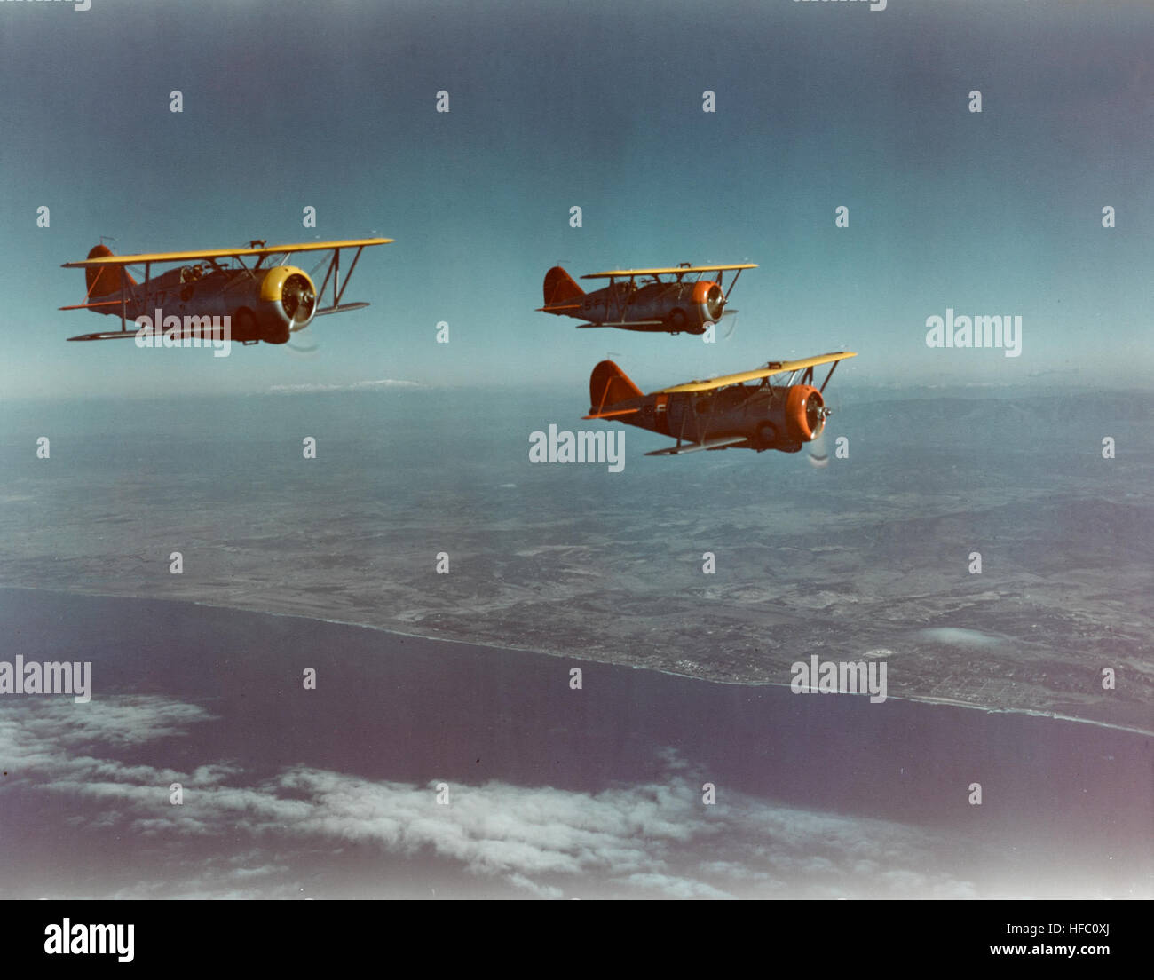Grumman F3F-3 USN k16442 Stock Photo - Alamy