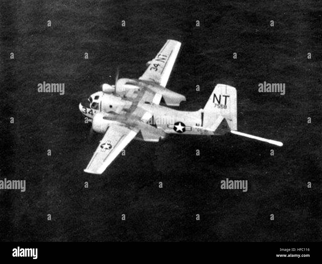 Grumman S2F-1 Tracker of VS-38 in flight in 1962 Stock Photo - Alamy