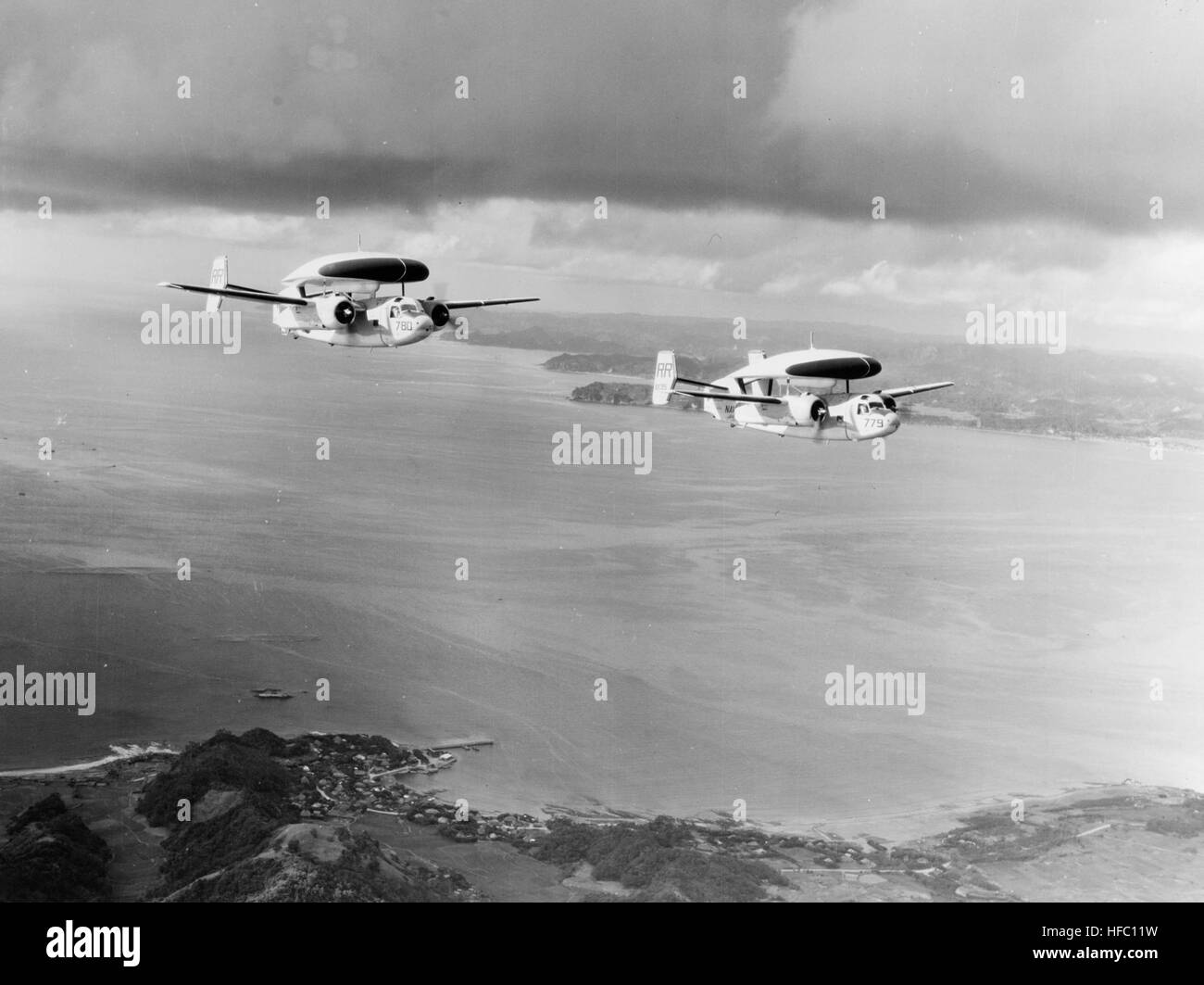 Grumman WF-2 Tracer aircraft assigned to Airborne Early Warning ...