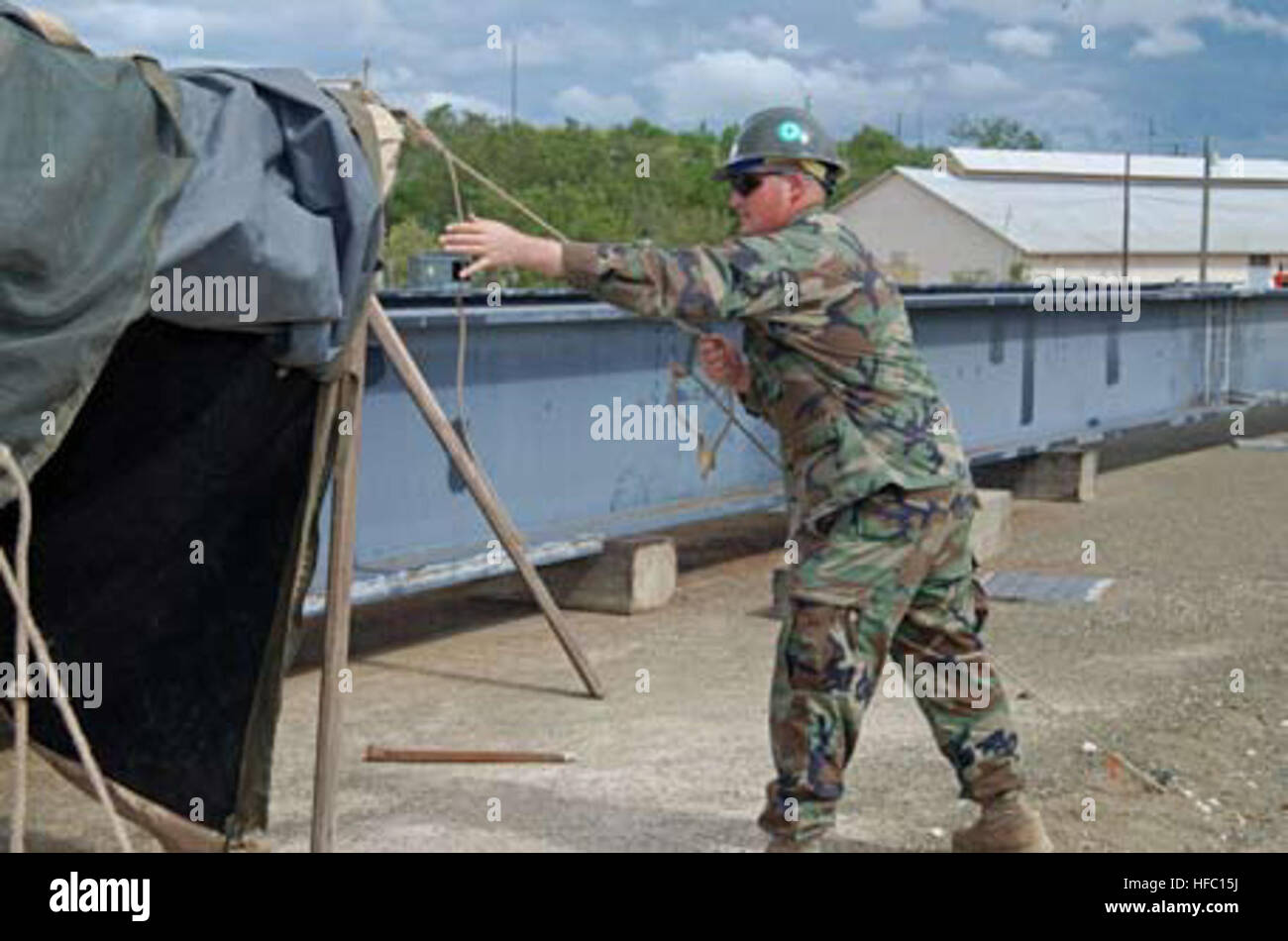 Construction activities at Guantanamo Bay involve infrastructure ...