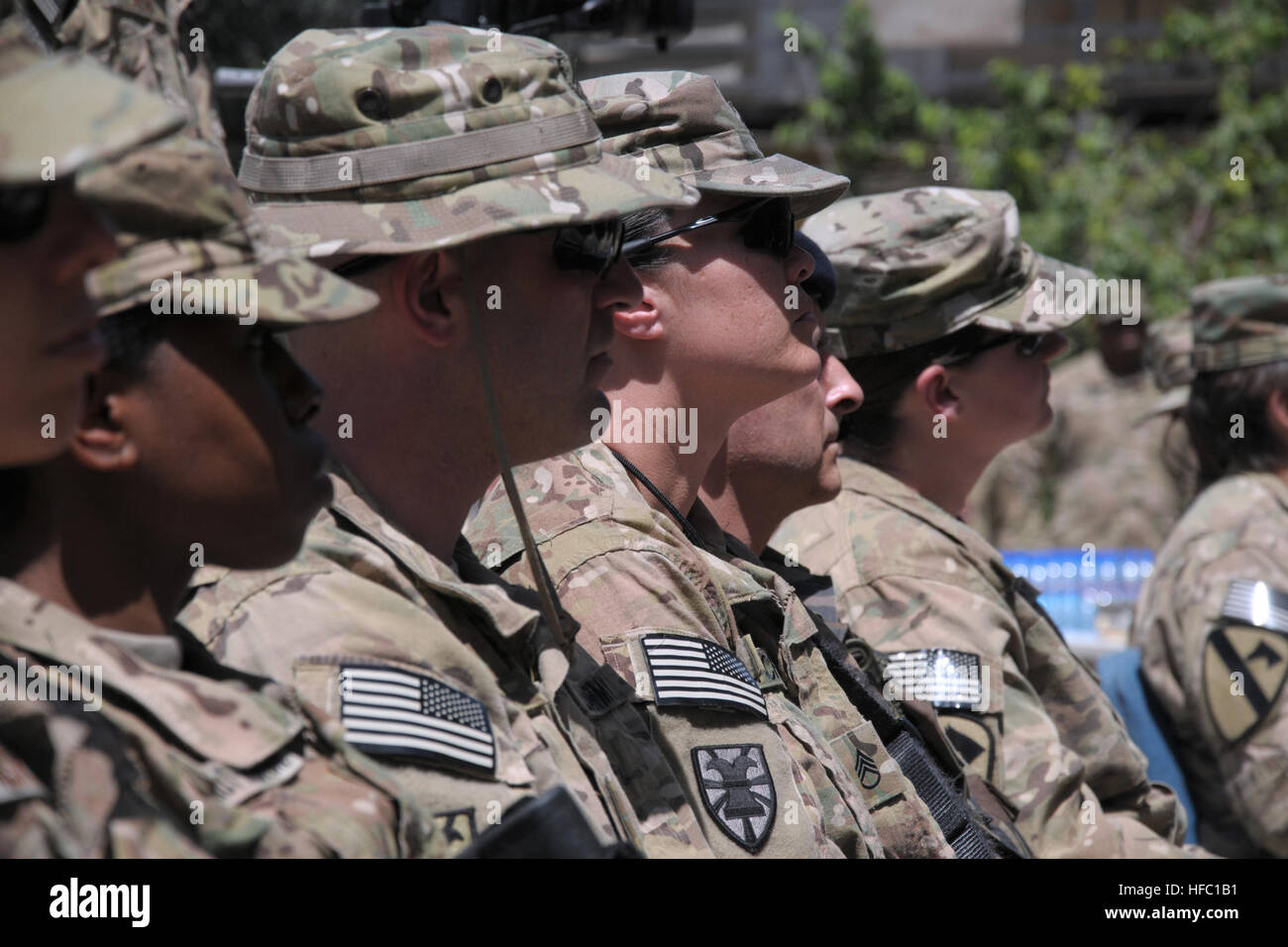 KABUL, Afghanistan - (June 14, 2012) American and coalition service ...