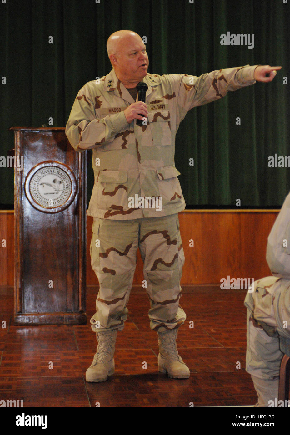 Deputy Chief of Naval Personnel addresses Joint Task Force Guantanamo ...