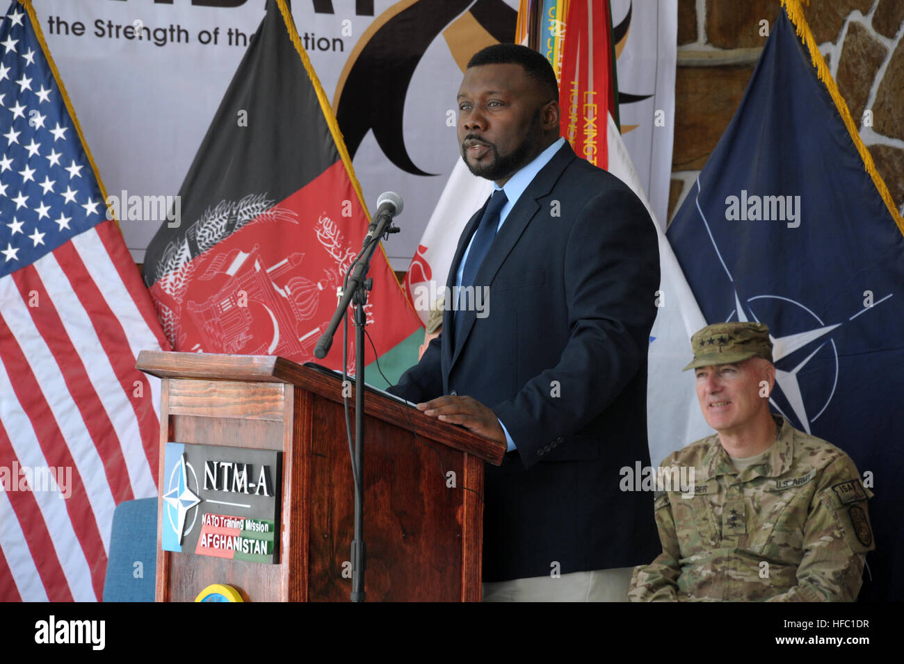 KABUL, Afghanistan - (June 14, 2012) U.S. Army Command Sgt. Maj. Russel ...