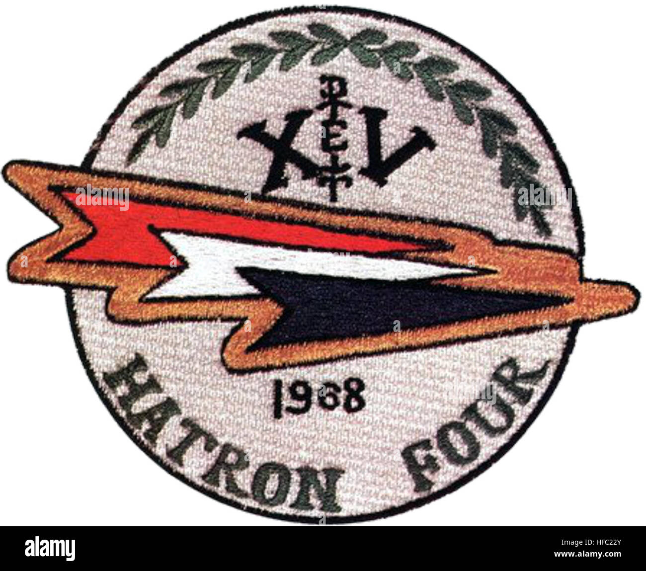 Heavy Attack Squadron 4 (US Navy) emblem 1968 Stock Photo - Alamy