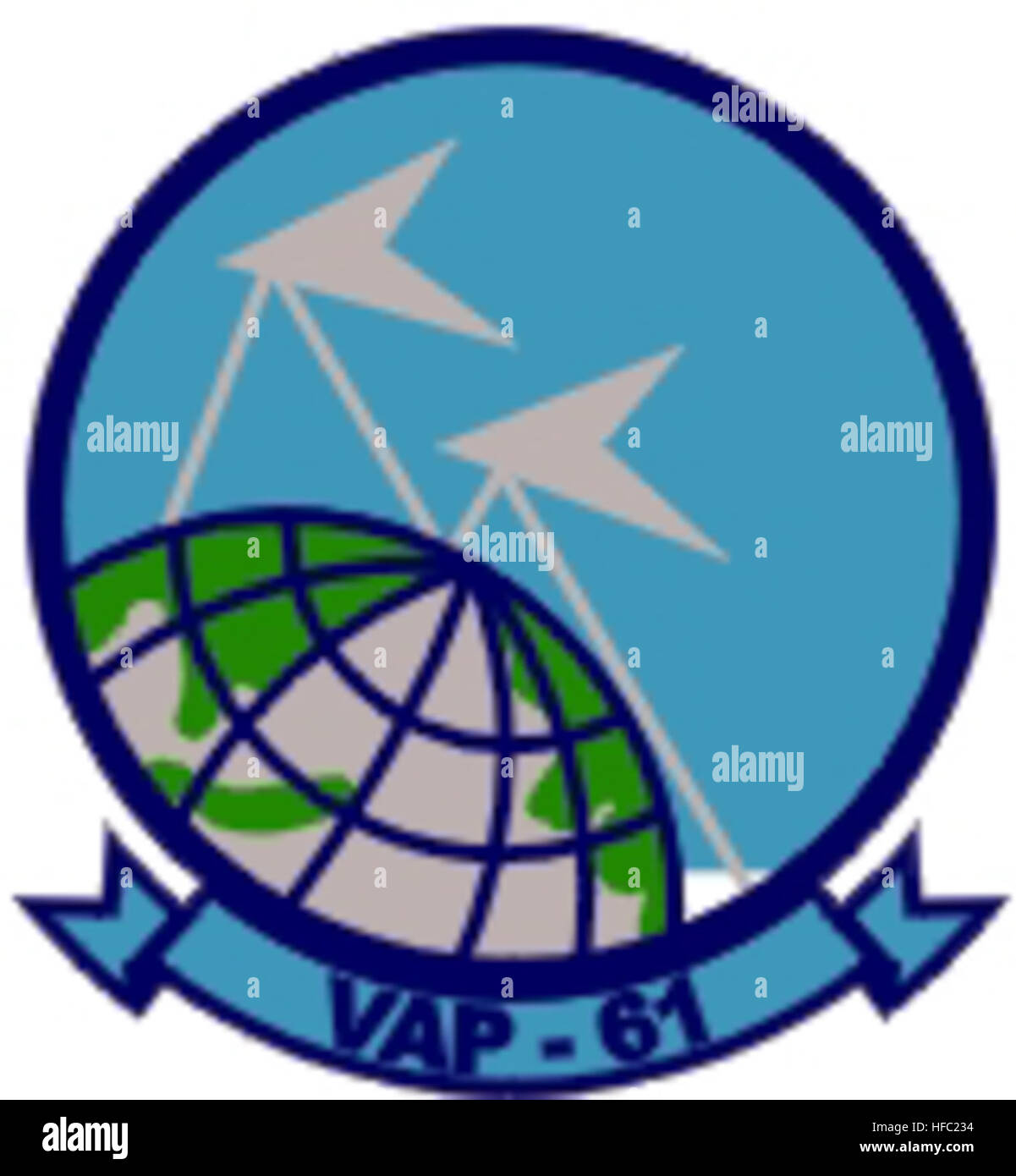 Heavy Photographic Squadron 61 (US Navy) insignia Stock Photo - Alamy