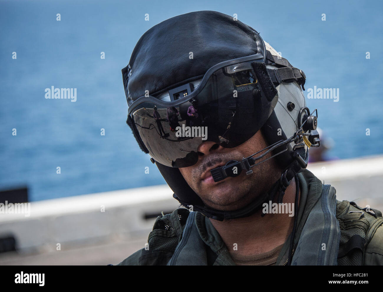Us navy helicopter aircrewman in hi-res stock photography and images ...