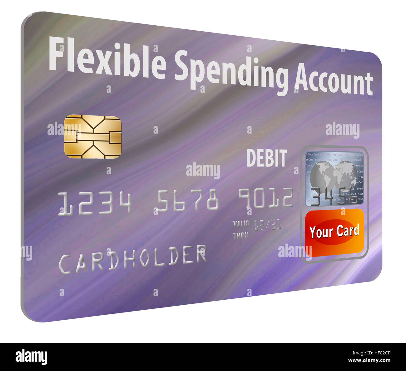 Flexible spending account debit card Cut Out Stock Images & Pictures ...
