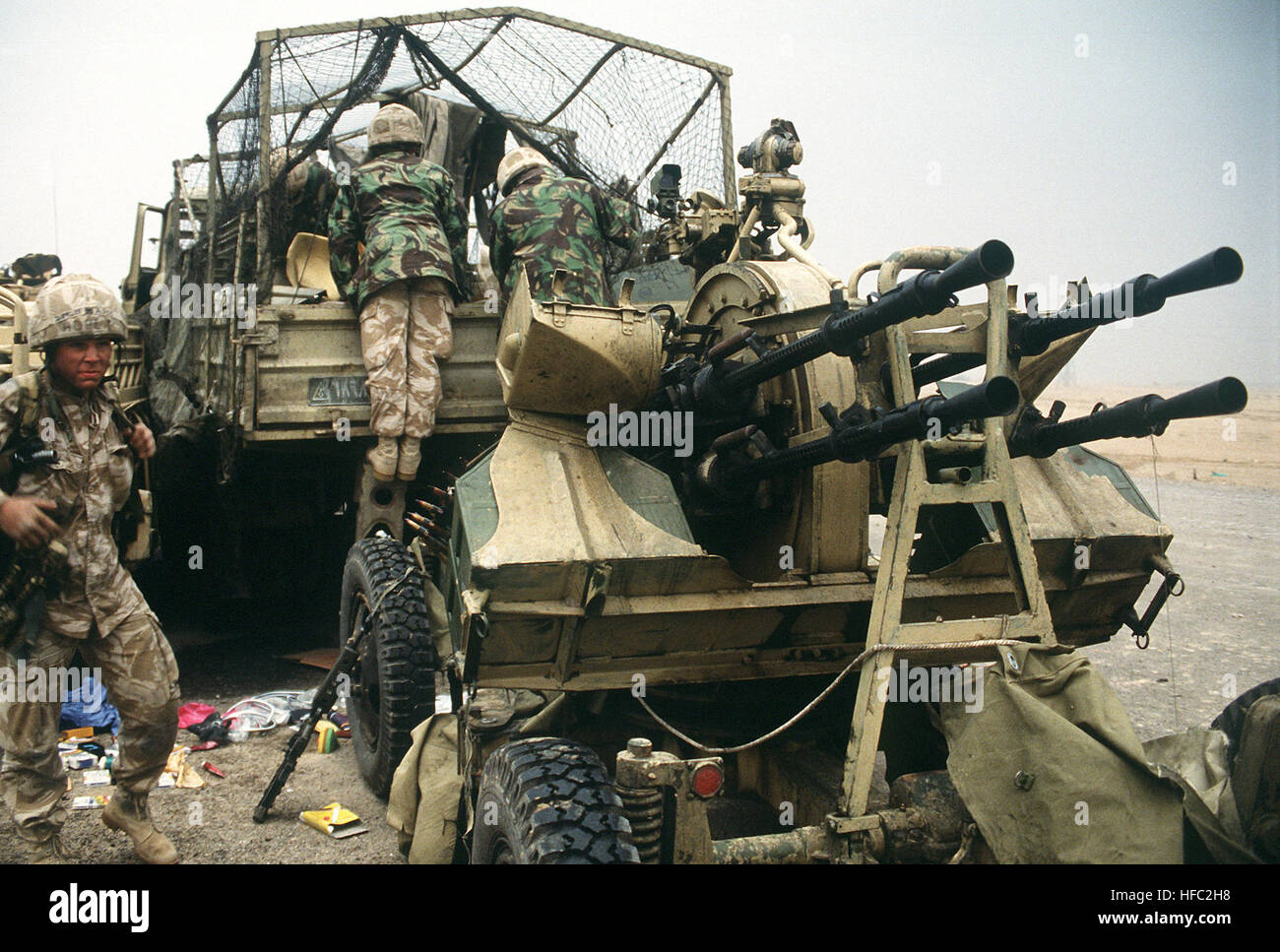 Highway of death desert storm hi-res stock photography and images - Alamy