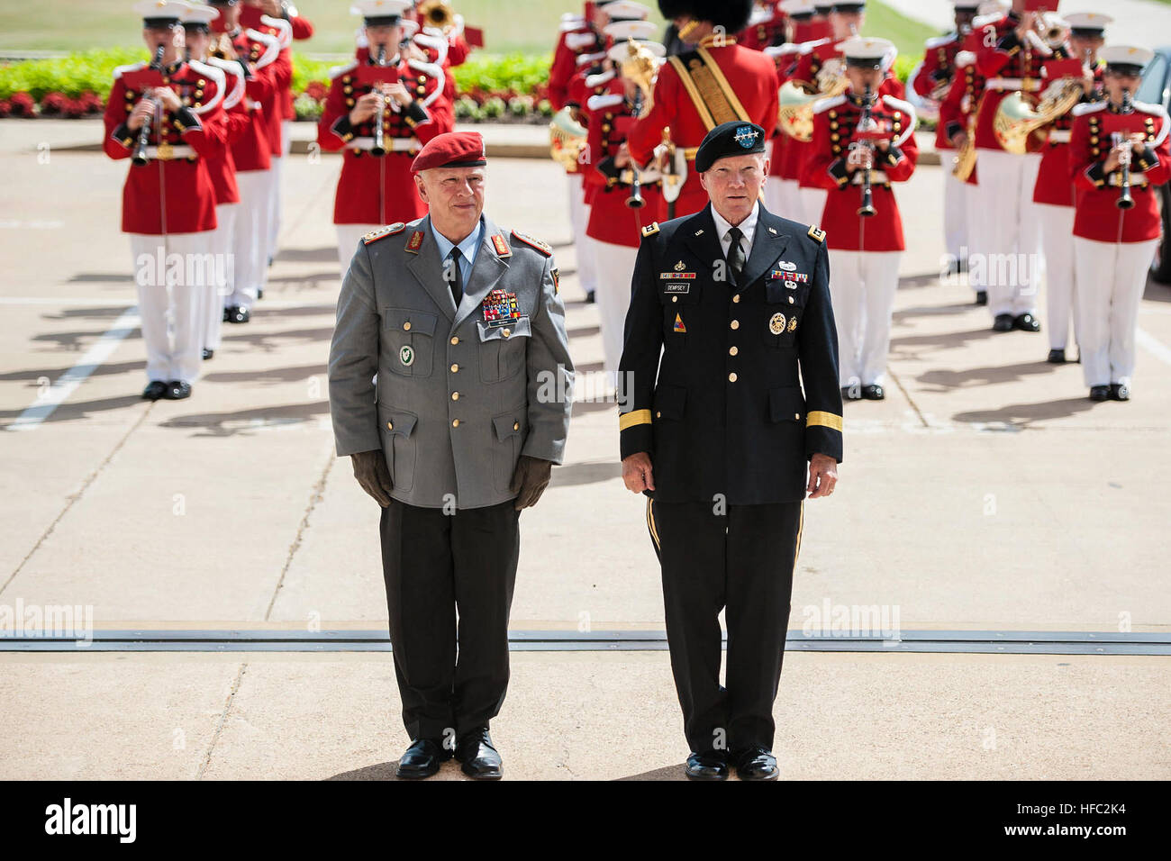 Hires 150623-D-KC128-053c German Army Gen. Volker Wieker and U.S. Army ...