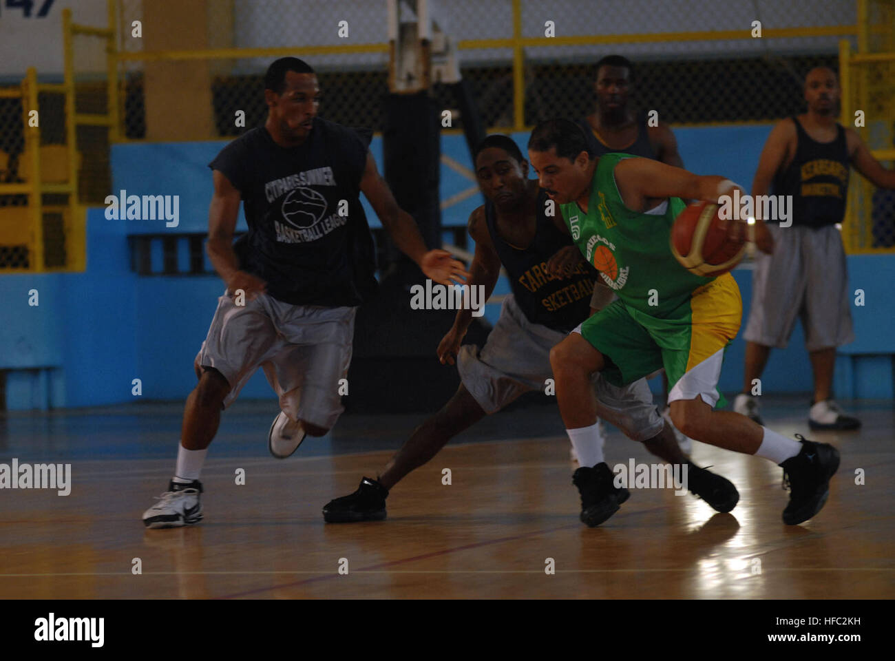 Seaman Sean White, left, and Petty Officer 3rd Class Leron Spencer ...