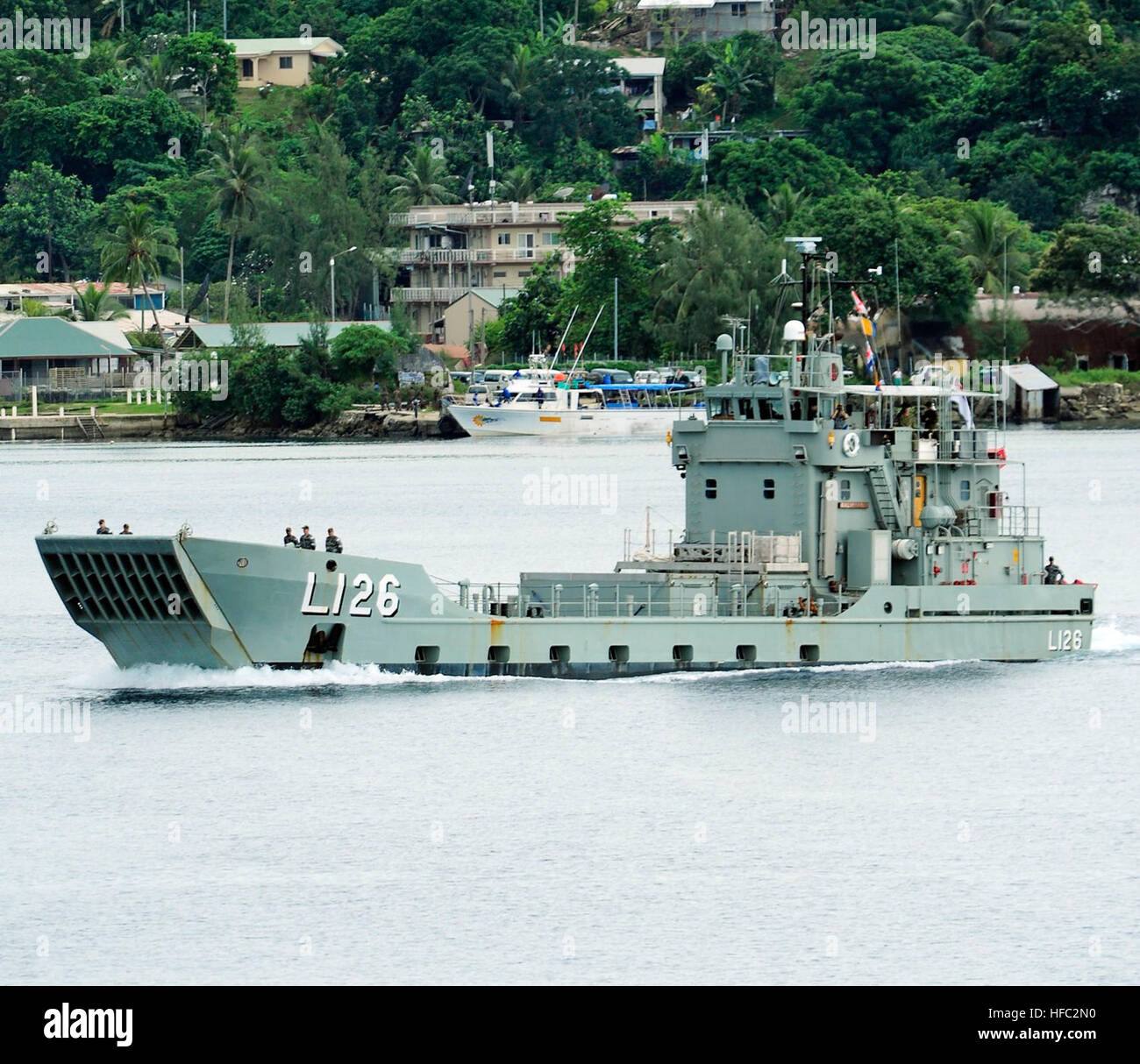 Landing craft heavy lch l126 hmas balikpapan hi-res stock photography ...