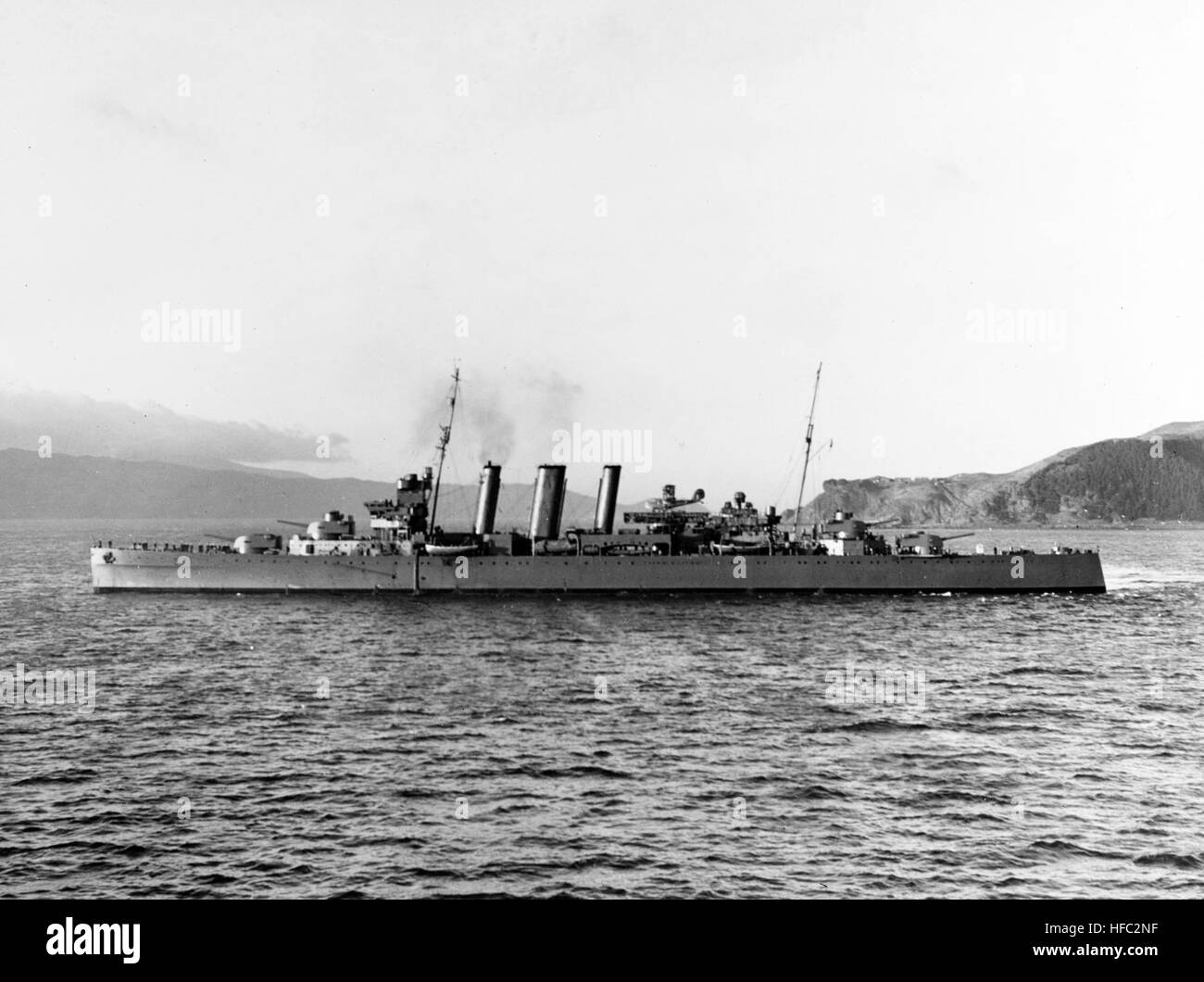 HMAS Canberra 1942 Stock Photo - Alamy