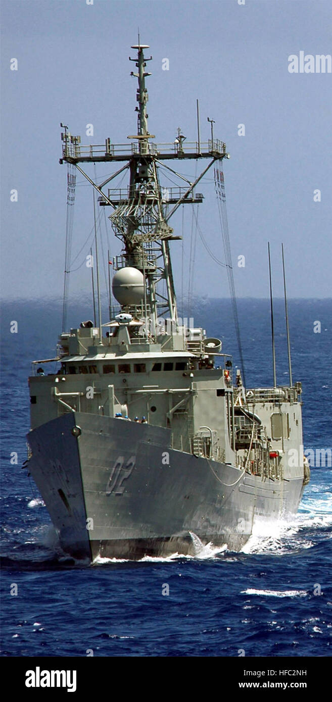 HMAS Canberra FFG-02 Stock Photo - Alamy