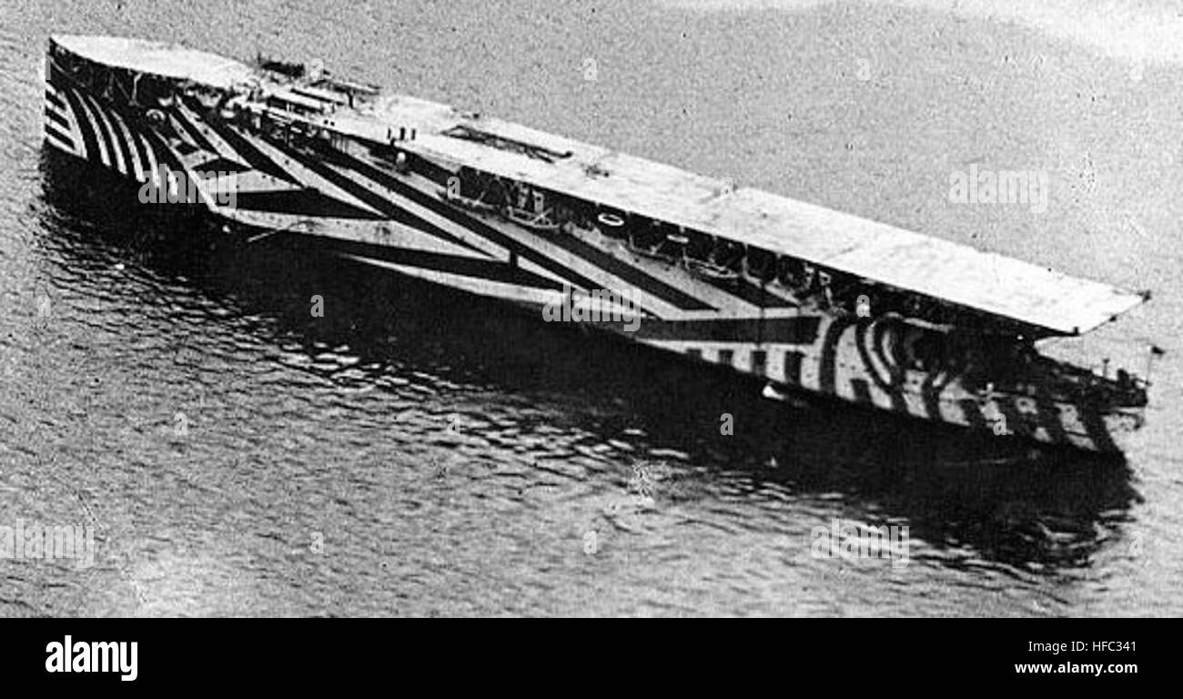 HMS Argus (1917) cropped Stock Photo, Royalty Free Image: 129958305 - Alamy