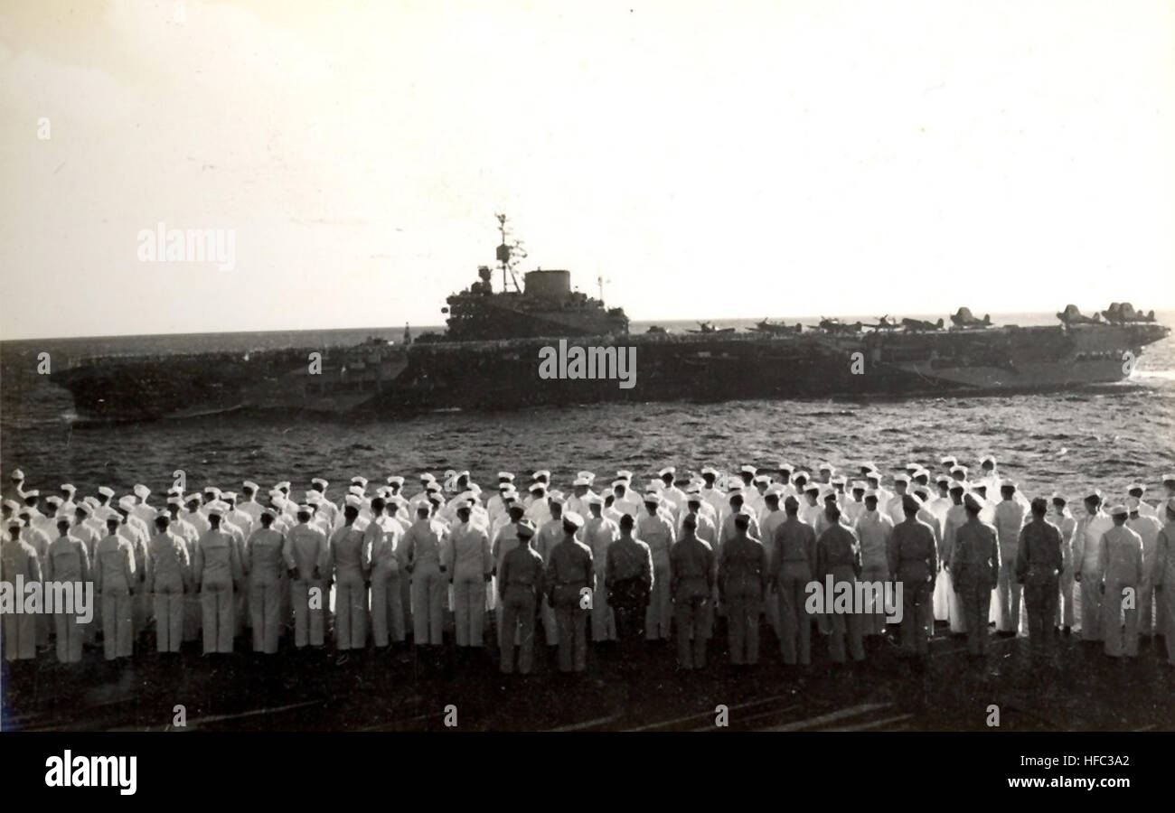 HMS Illustrious 1944 Stock Photo - Alamy