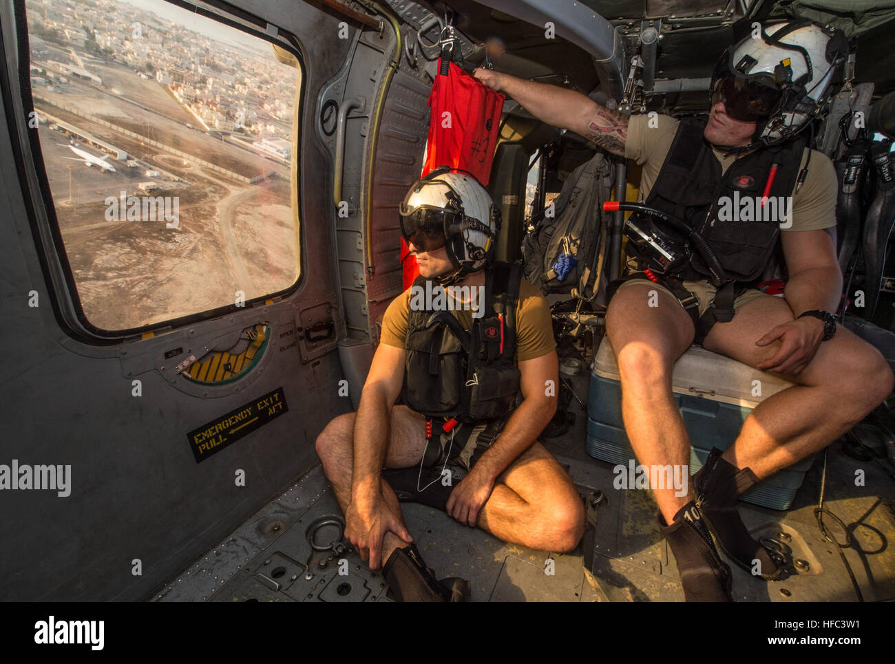MANAMA, Bahrain (Aug. 15, 2015) – Search and Rescue (SAR) swimmers ...