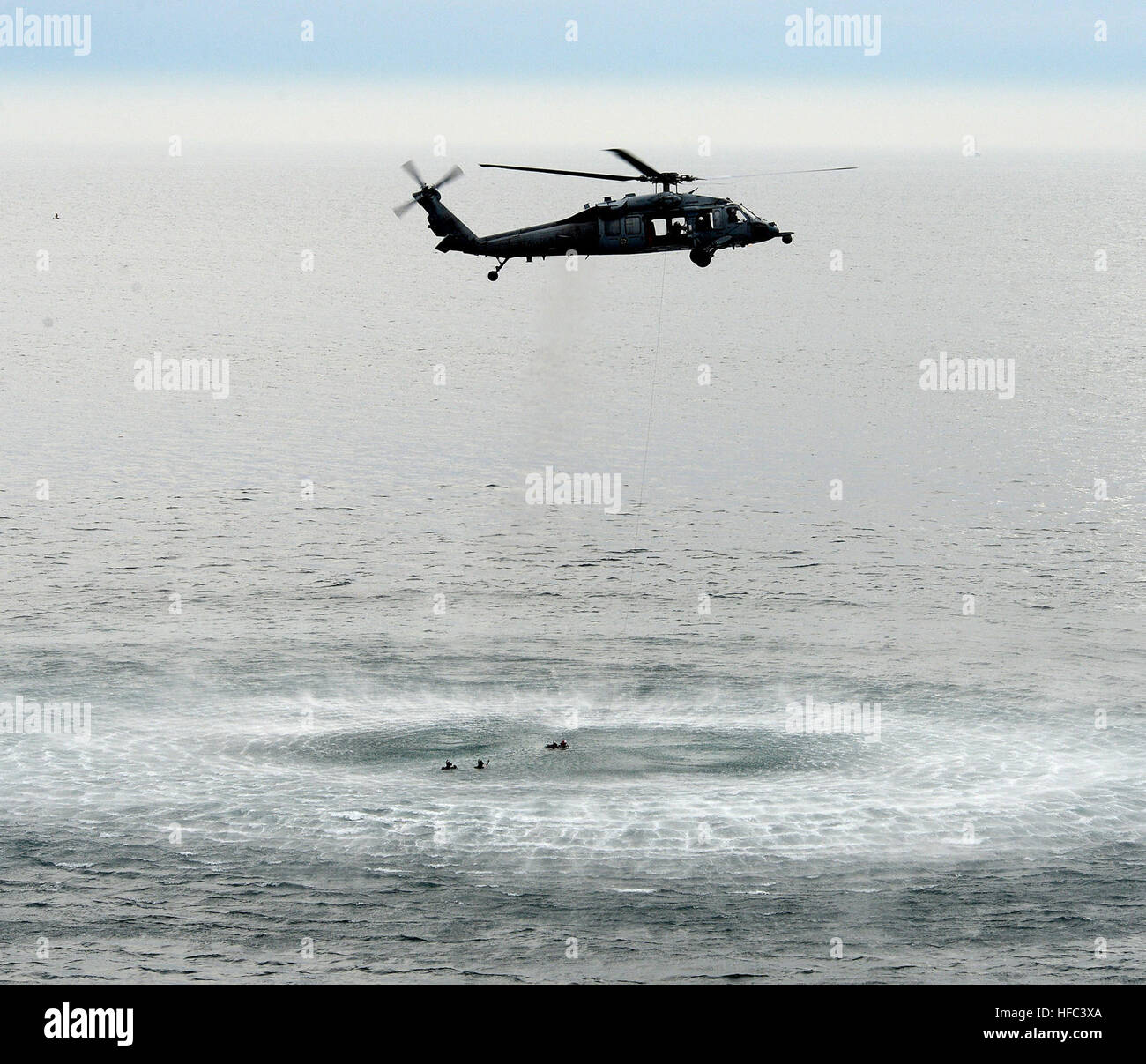 Search and rescue (SAR) swimmers, assigned to Heliopter Sea Combat ...