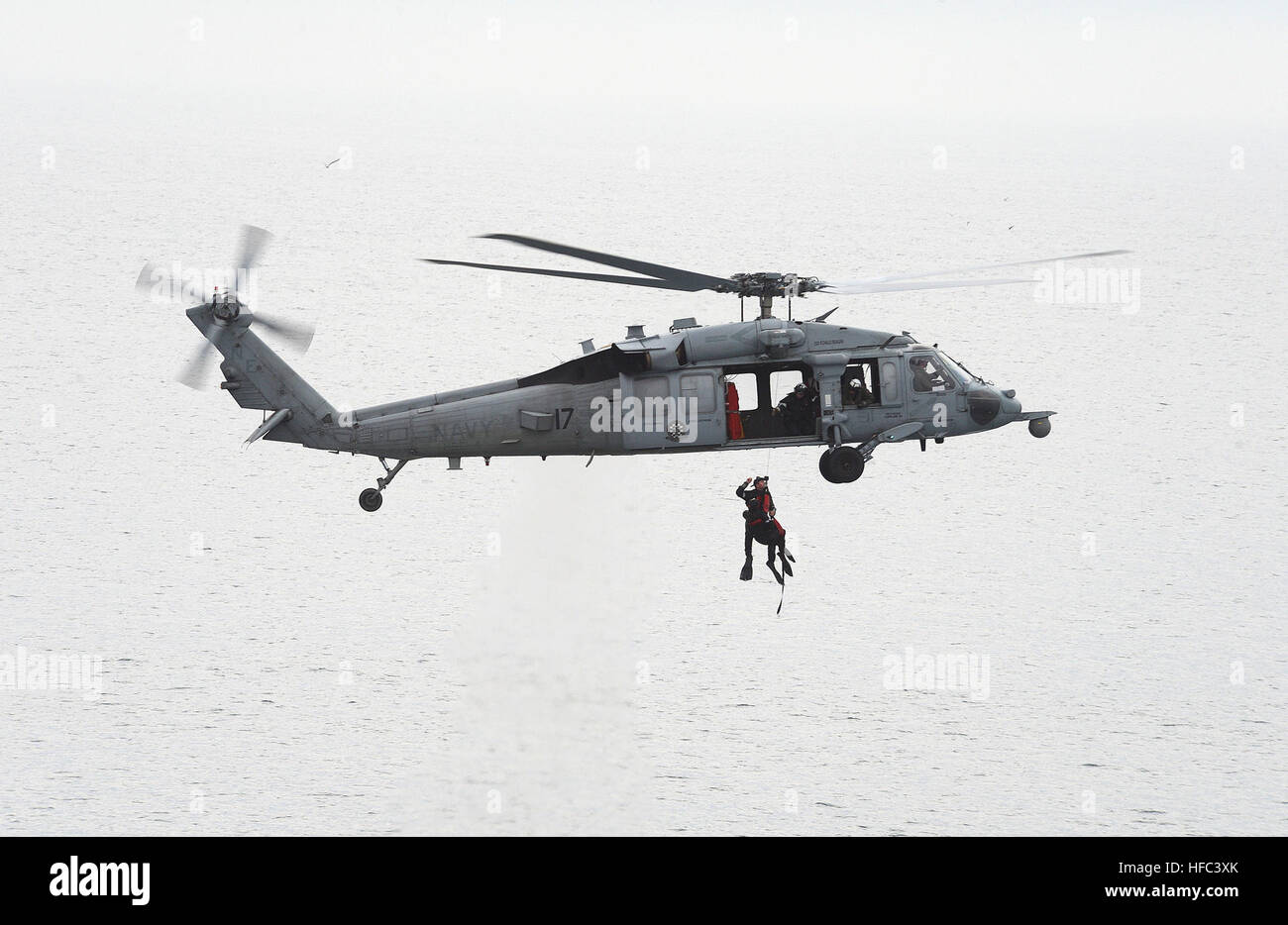 Search and rescue (SAR) swimmers, assigned to Heliopter Sea Combat ...