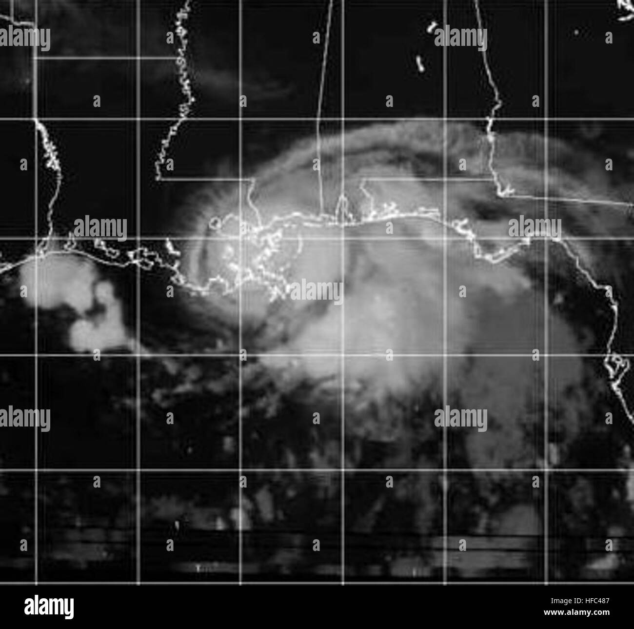 Hurricane Danny IR (1997 Stock Photo - Alamy