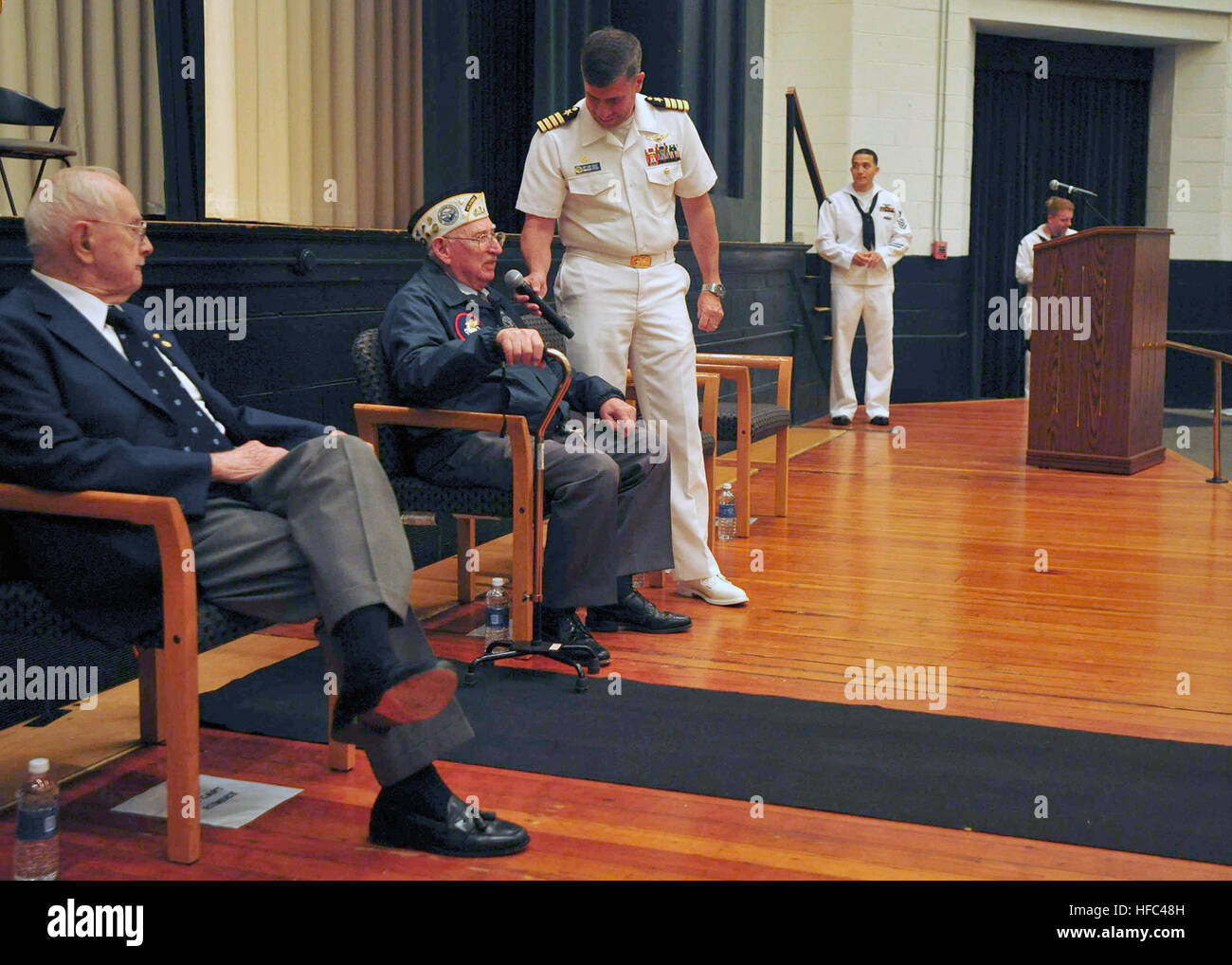 Capt. David A. Culler, commanding officer, Naval Station (NAVSTA ...