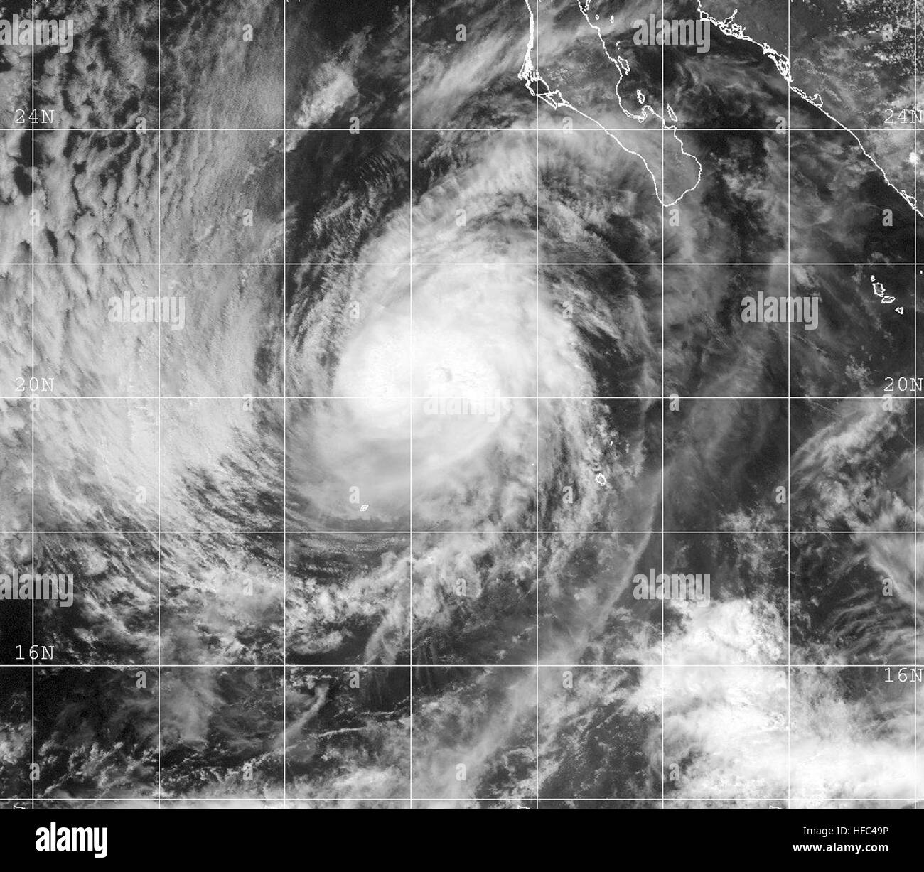 Hurricane Linda (2003 Stock Photo - Alamy