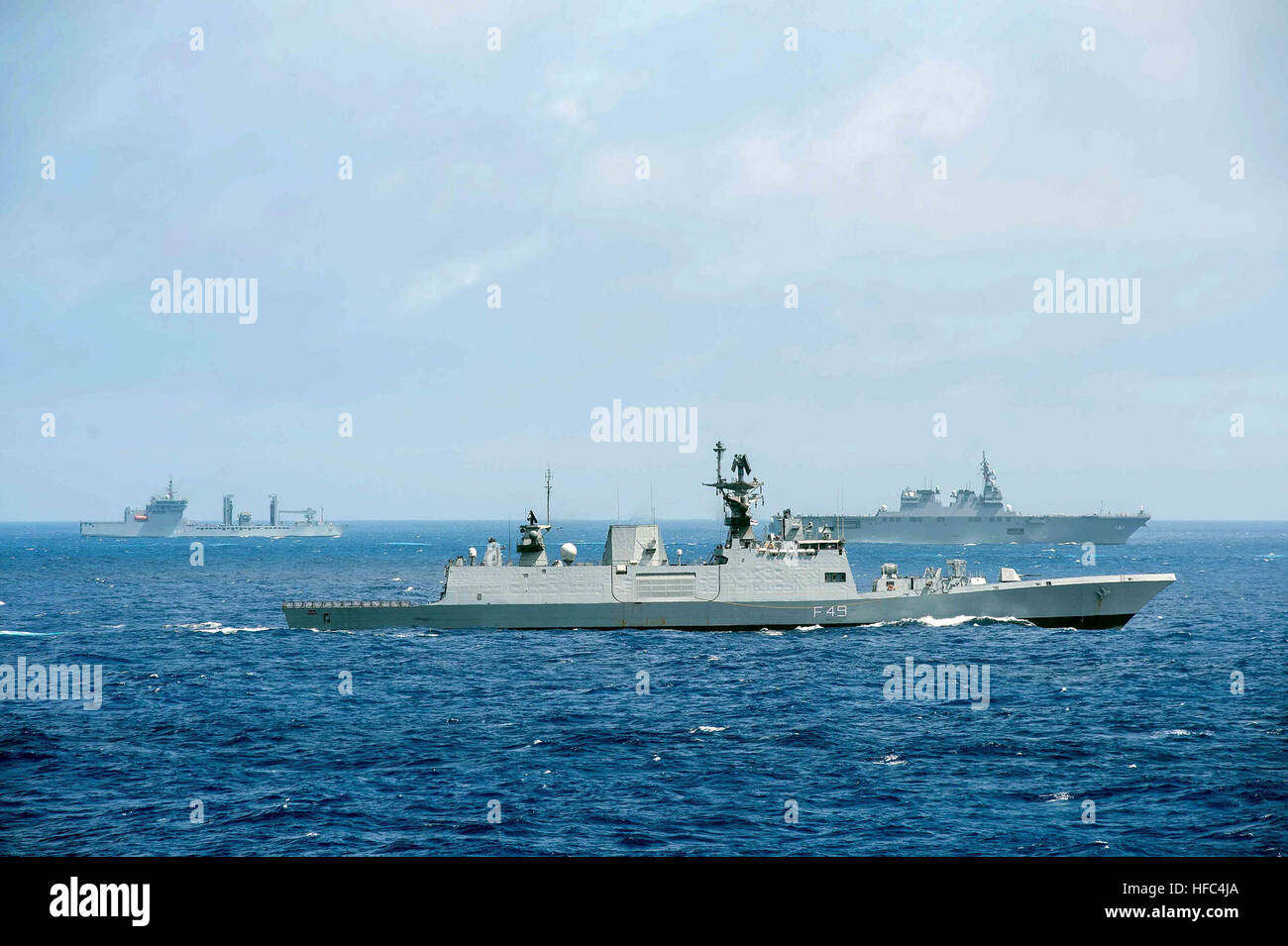 Indian navy shivalik class stealth hi-res stock photography and images ...