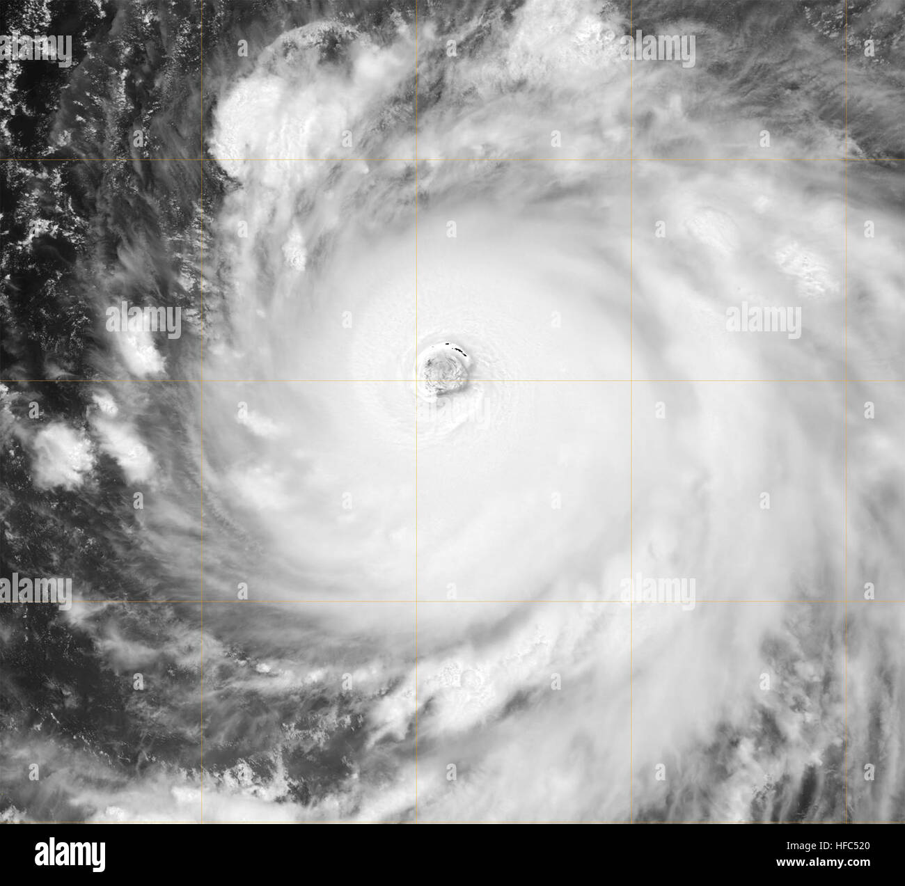 The MODIS satellite captured imagery of Ioke Atoll, showing the atoll's ...
