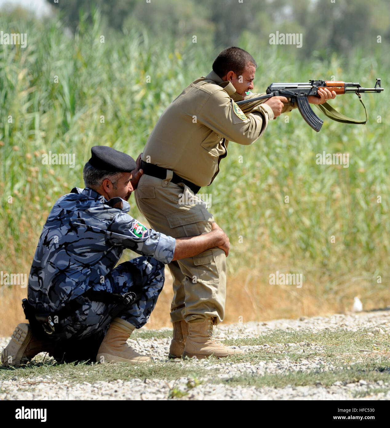 U.S. Army Sgt. 1st Class James Halterman, assigned to the Ninawa Iraqi ...