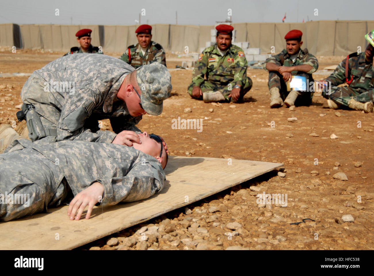 U.S. Army Spc. Joshua Putnam and Sgt. Brennan Beck, both of 1st Platoon ...
